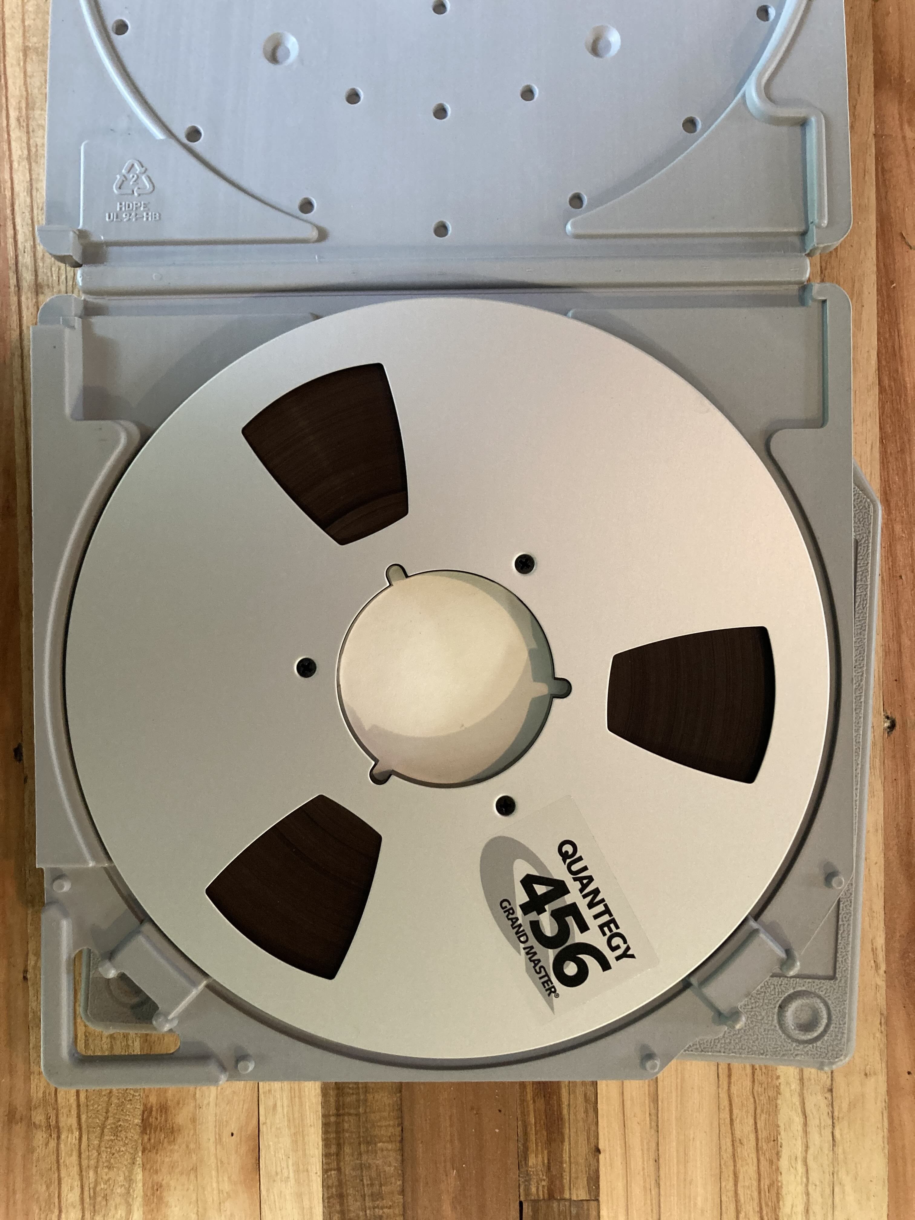 2x Quantegy 456 Grand Master reel to reel tape 1/4’’ 2500’ - Hi-Fi and ...