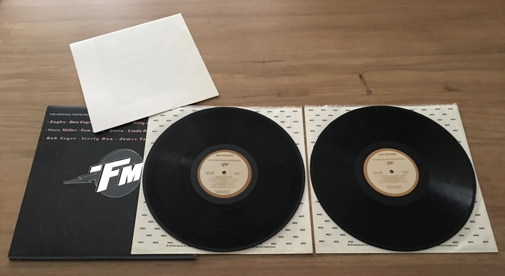 SOLD ELSEWHERE: “FM - Soundtrack” 1978 Vinyl 2 LP US Pressing w/ Poster ...