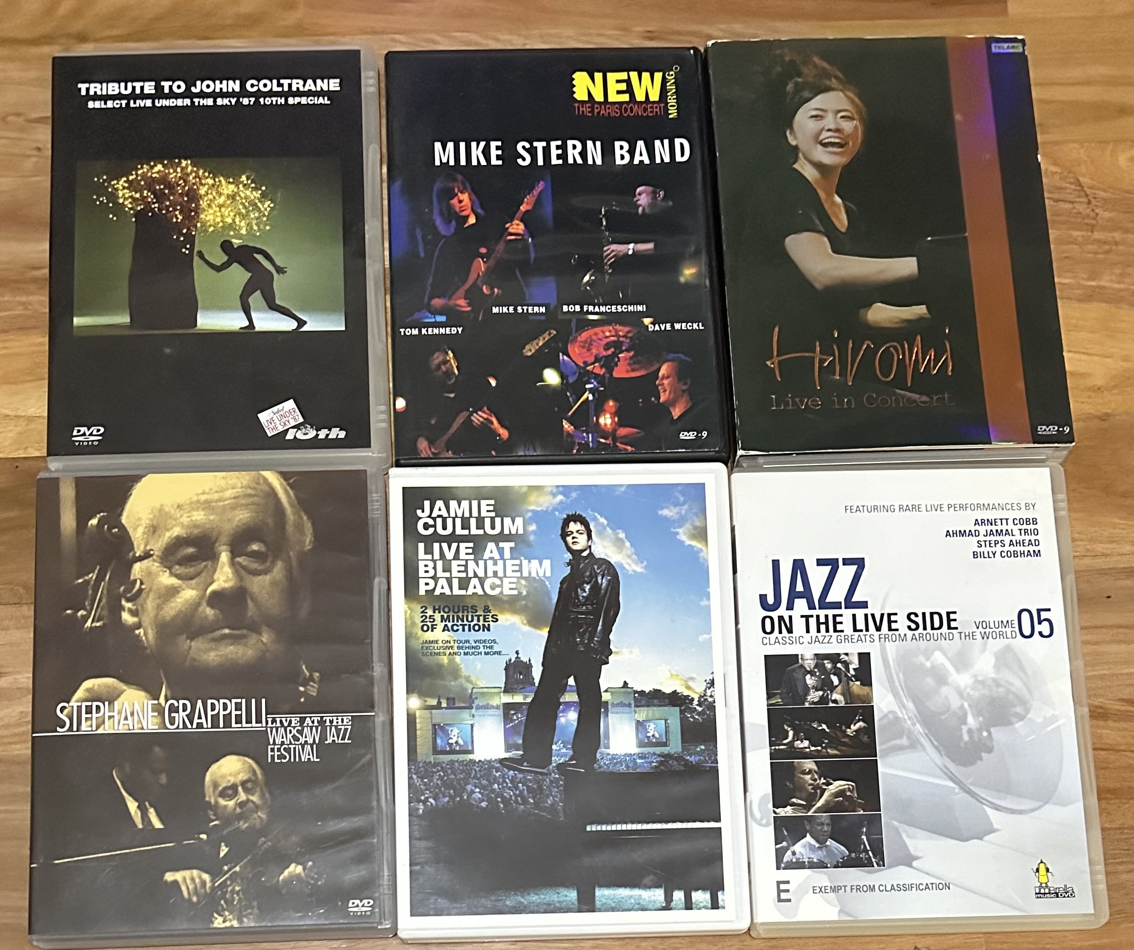 6 JAZZ DVDs |﻿ Vinyl, CD, and Blu-ray