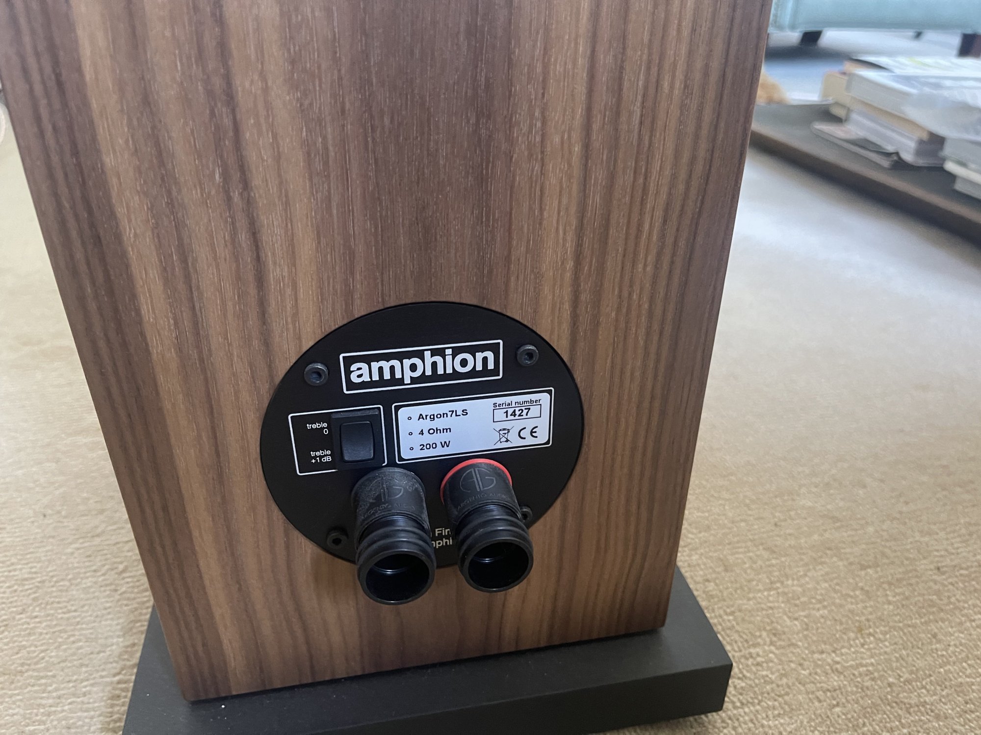 Amphion Argon 7LS Floorstanding Loudspeakers - Stereo, Home Cinema, Headphones Components ...