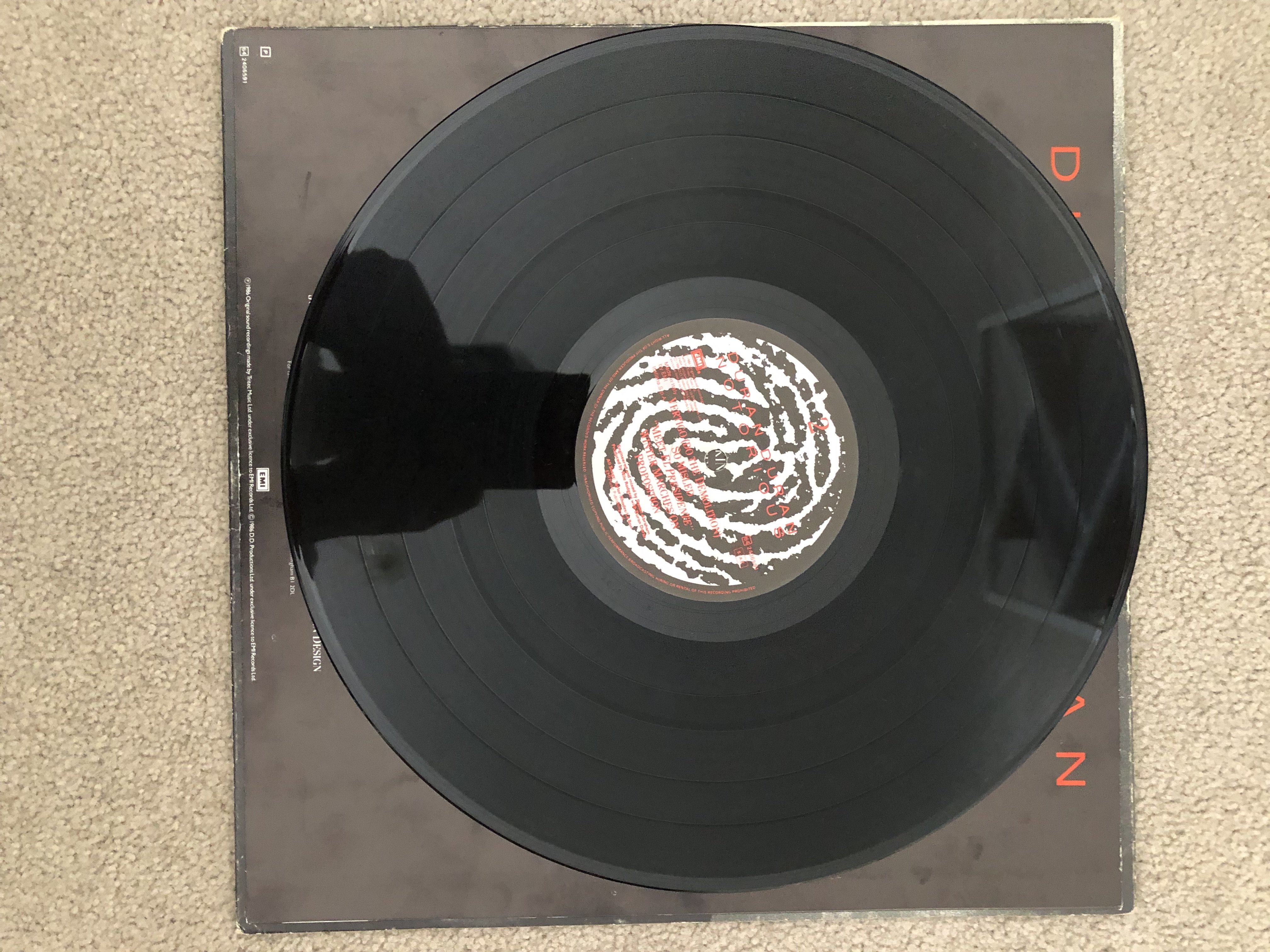 SOLD ELSEWHERE: Duran Duran - Notorious 1986 LP Vinyl Record - Vinyl, CD, and Blu-ray - StereoNET