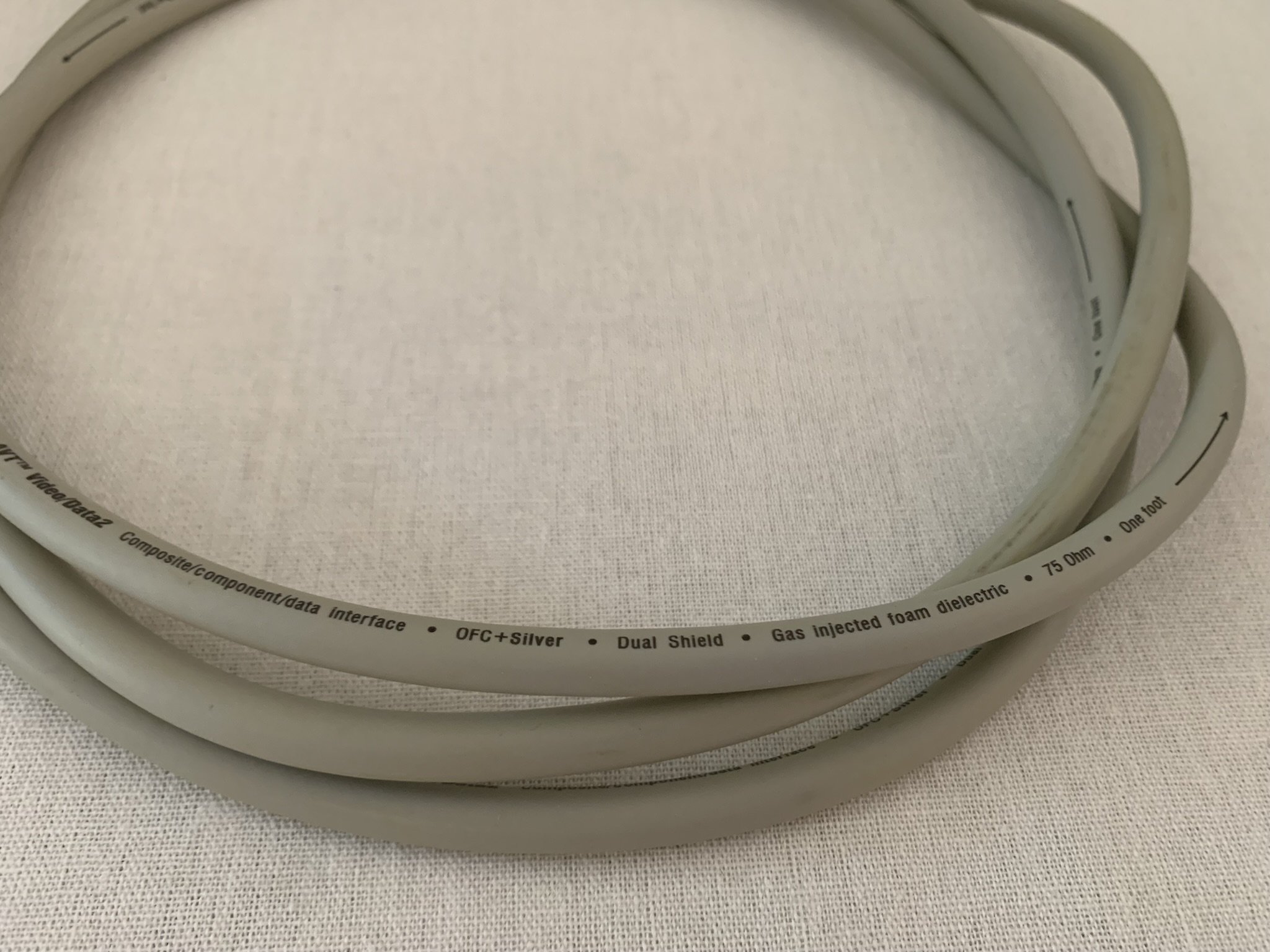 MIT AVT Level 2 CO-axial digital cable 1.8M - Hi-Fi and Cinema Cables ...