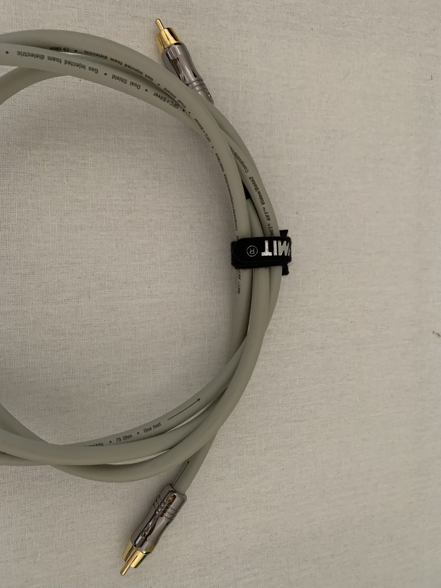 MIT AVT Level 2 CO-axial digital cable 1.8M - Hi-Fi and Cinema Cables ...