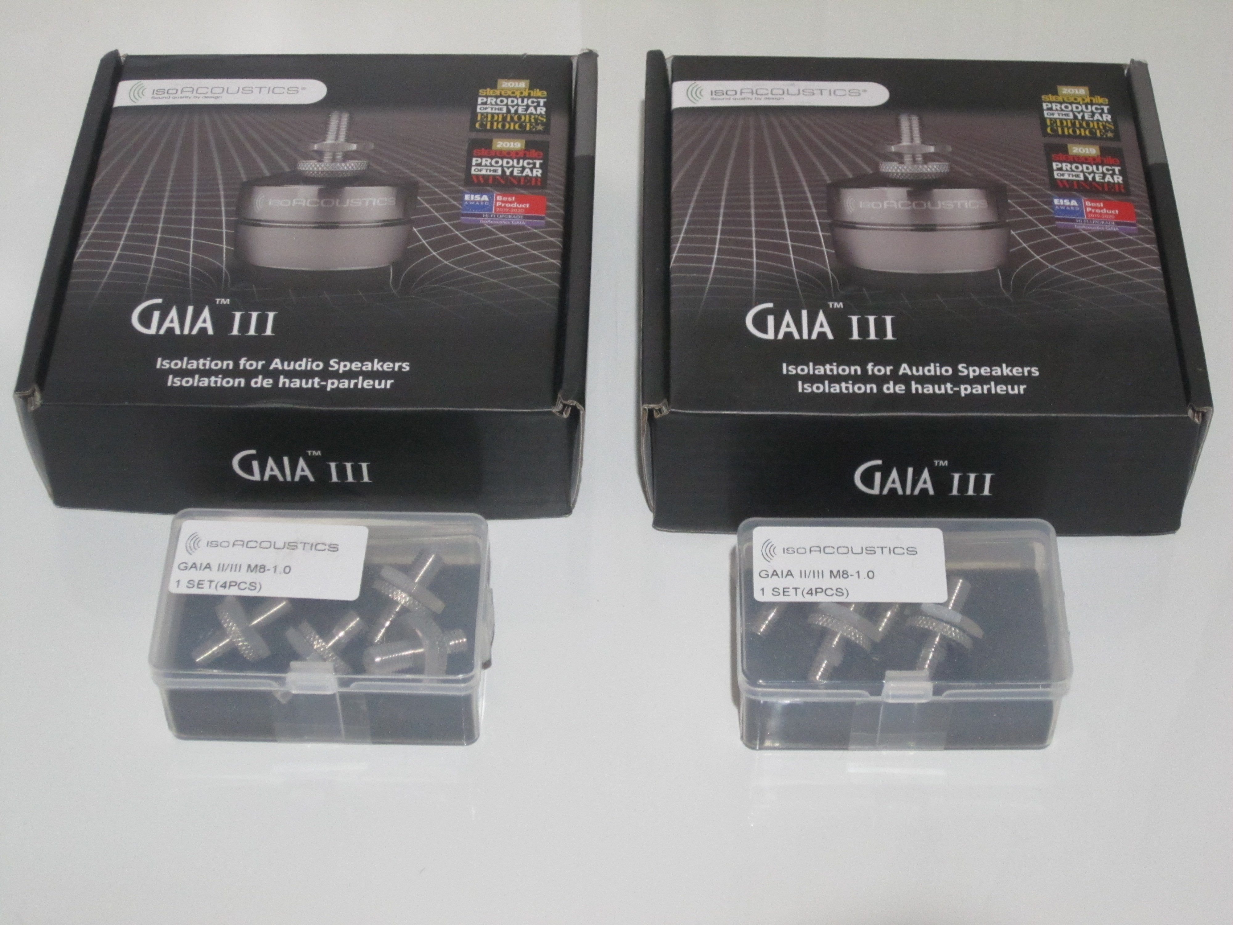 Isoacoustics GAIA III Speaker Isolation Feet - Hi-Fi and Cinema Cables ...