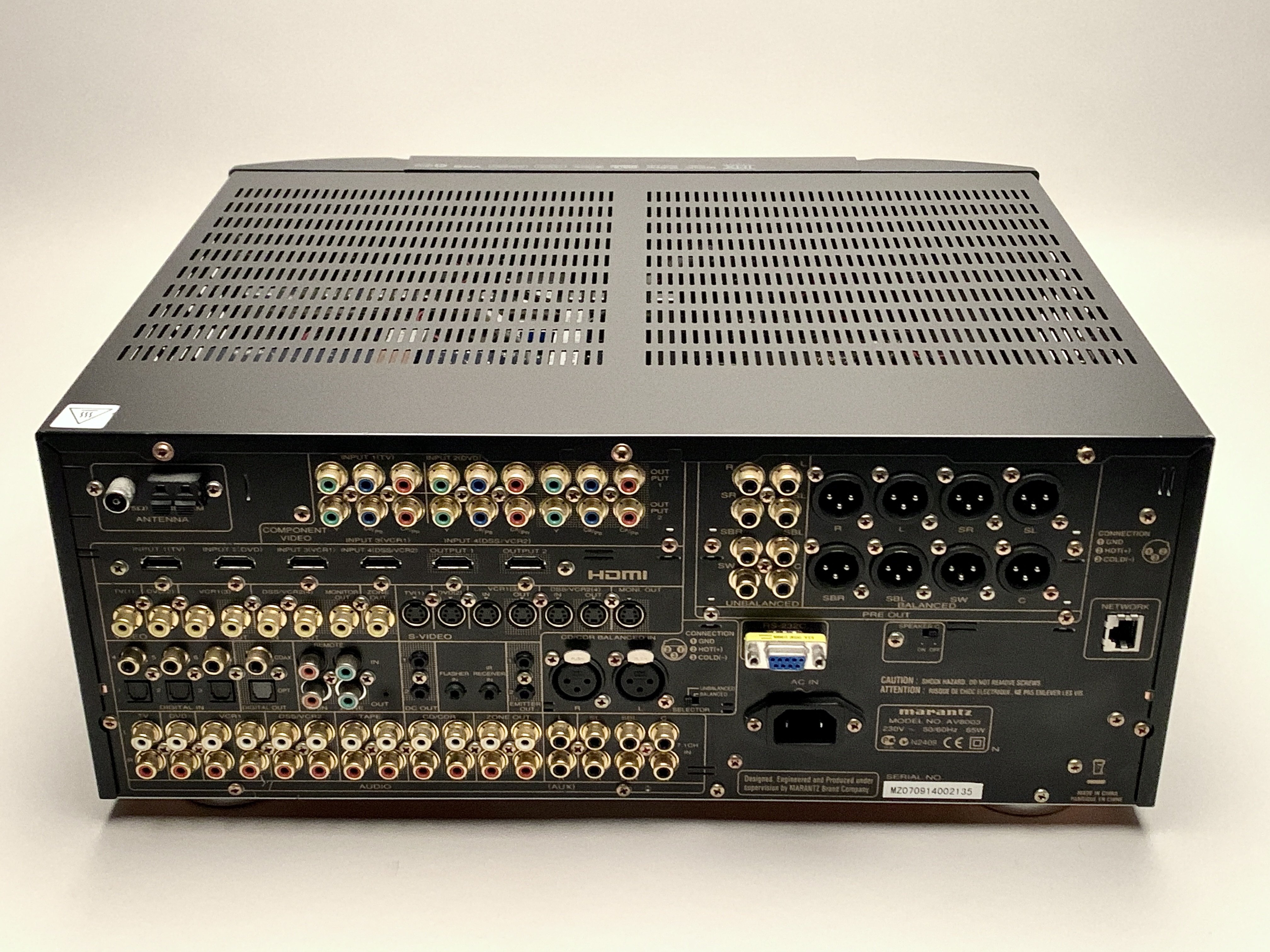 Marantz AV8003 Multi Channel AV Pre-Amplifier / AV Receiver - Stereo ...