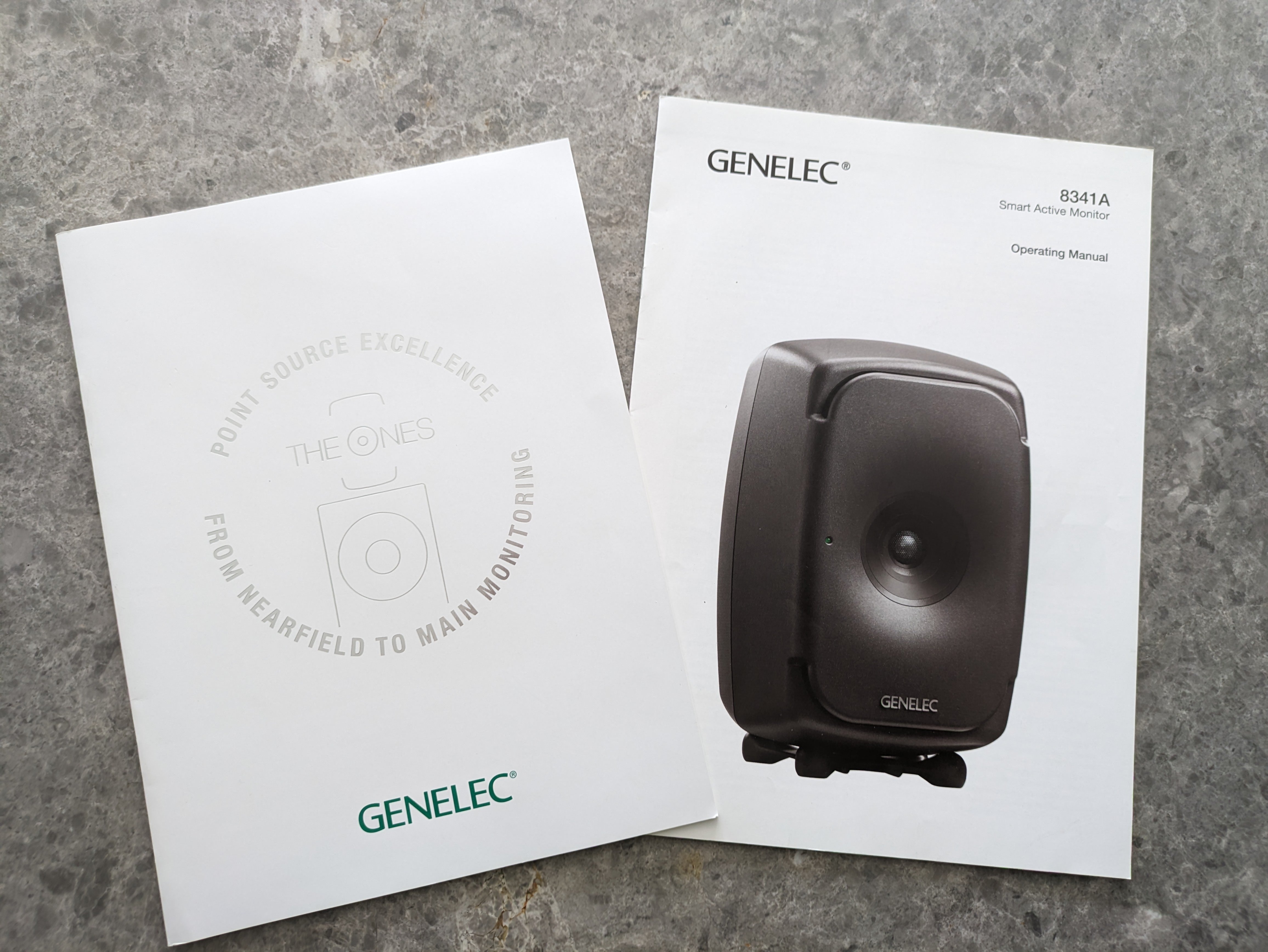 Genelec 8341A SAM Coaxial Three-Way Active Speakers - White - Stereo, Home Cinema, Headphones ...