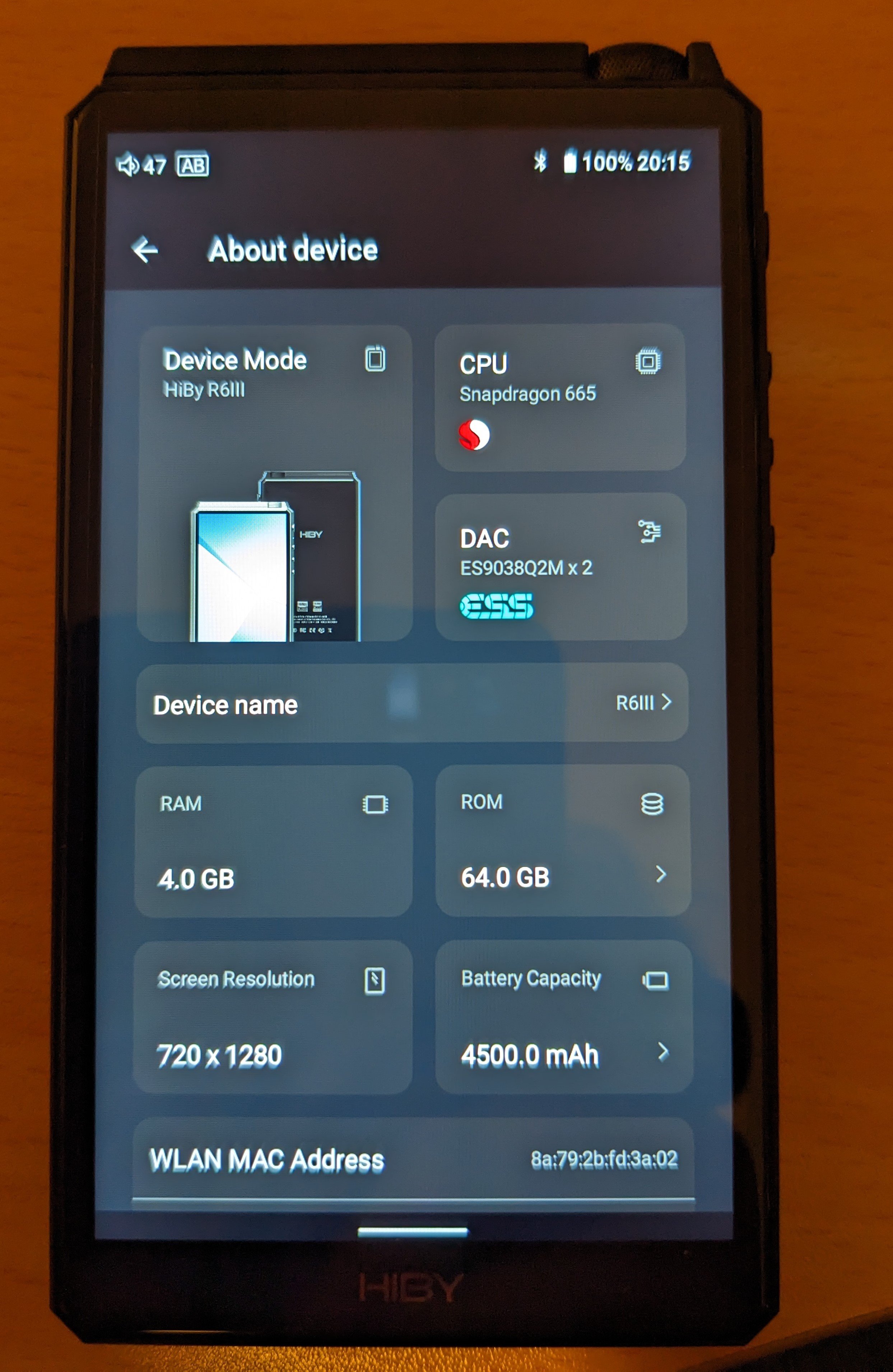 SOLD ELSEWHERE: Hiby R6 Gen 3 DAP w/ leather back and case - Stereo ...