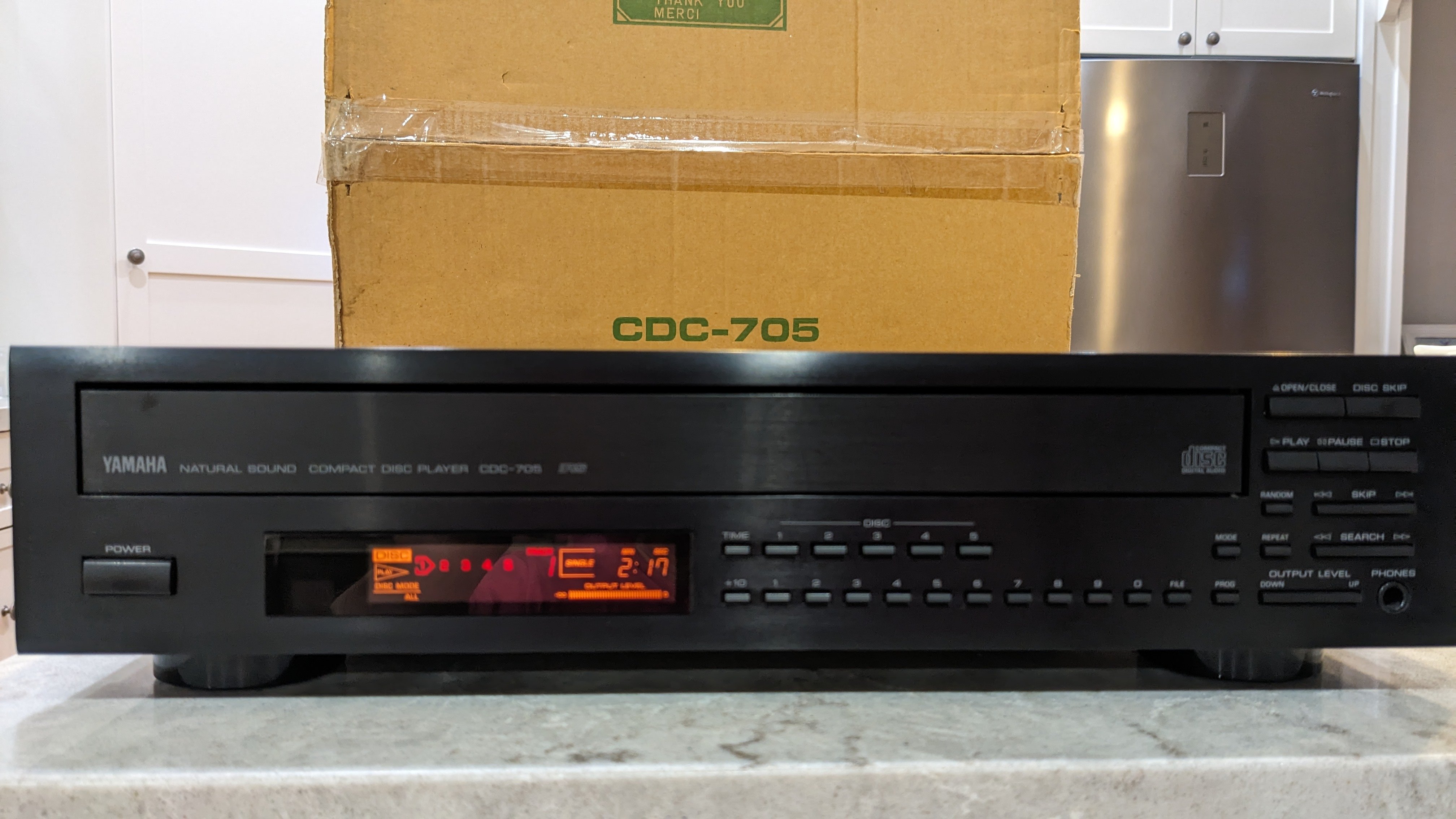 Yamaha CDC-705 – Original flagship multidisc player - Stereo, Home ...