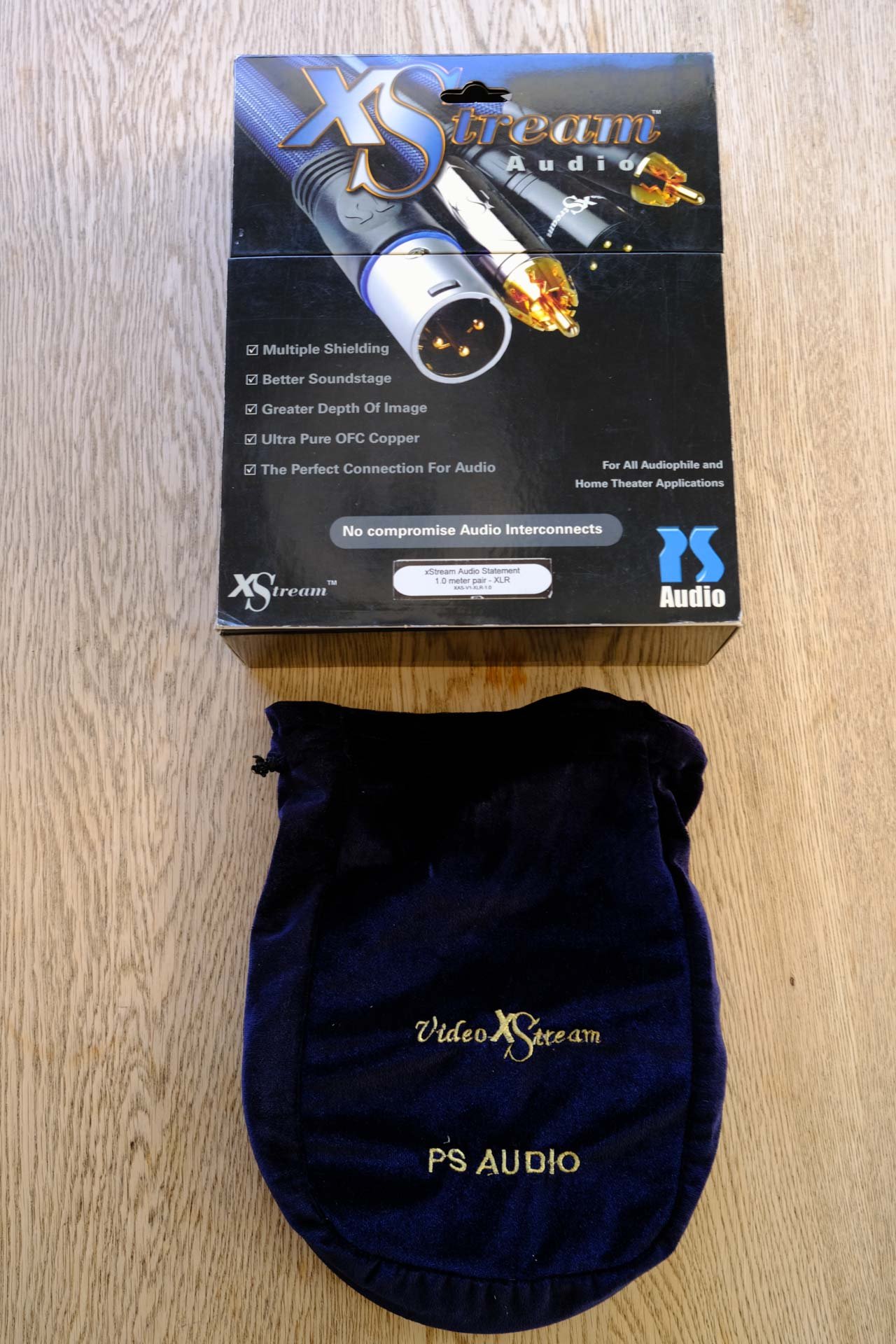 PS Audio XStream Statement XLR Cables - Hi-Fi and Cinema Cables & Accessories - StereoNET