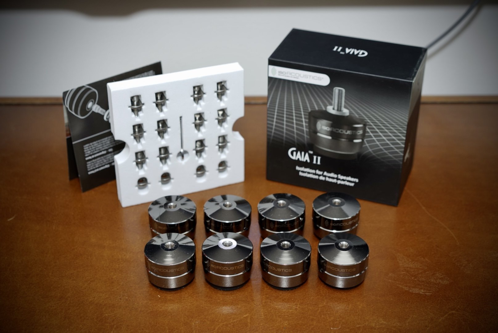 Isoacoustic GAIA II’s - up to 54kg |﻿ Hi-Fi and Cinema Cables & Accessories