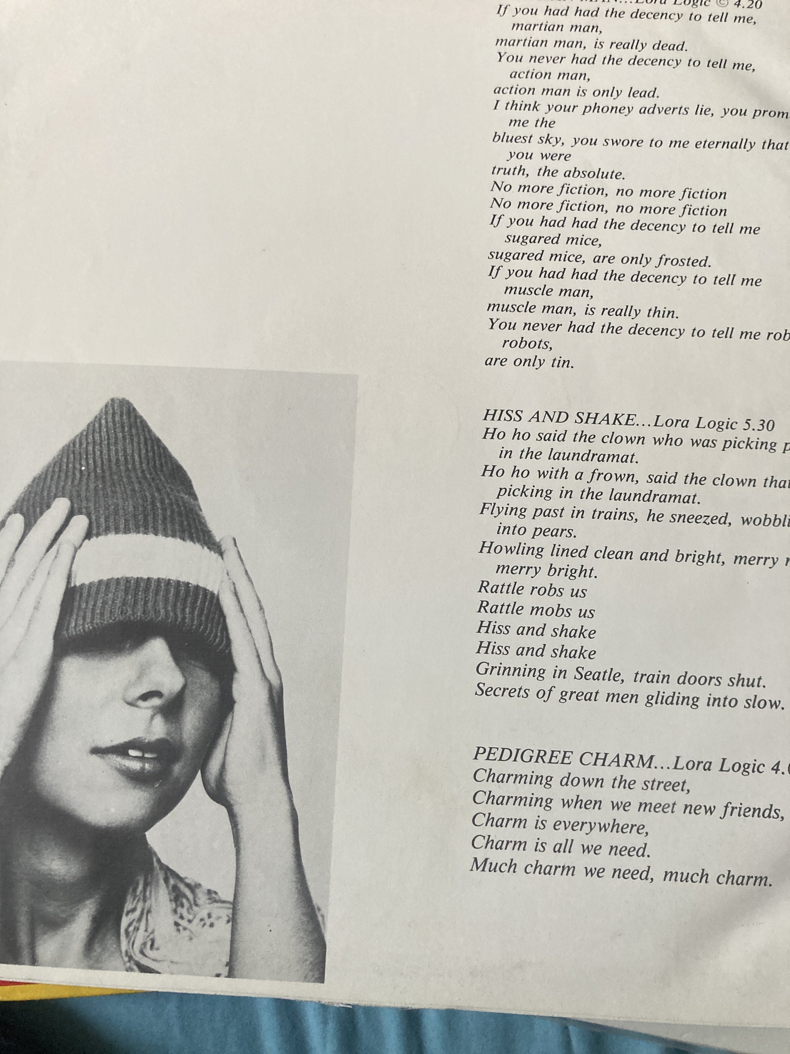 Lora Logic Pedigree Charm |﻿ Vinyl, CD, and Blu-ray