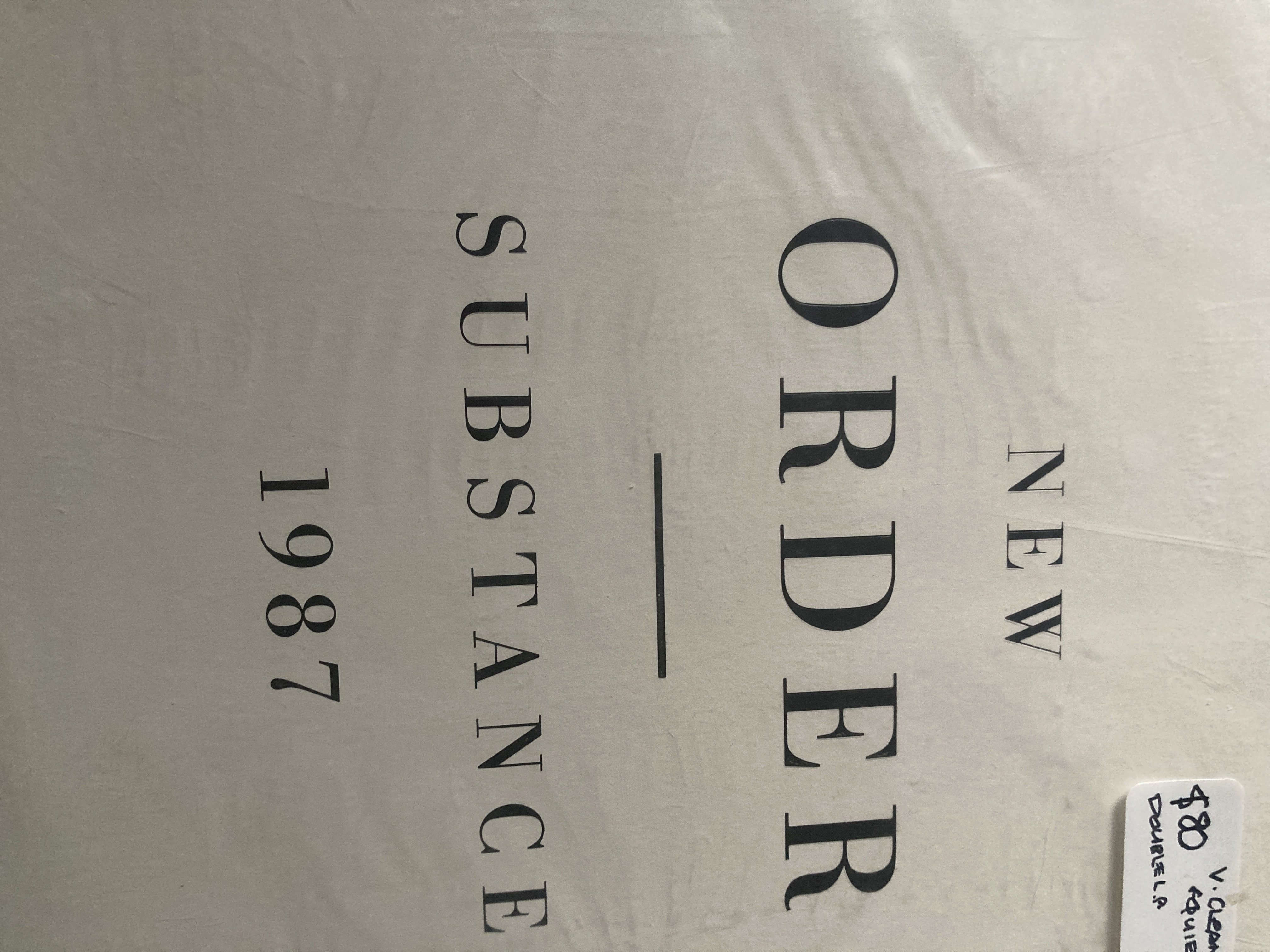 New Order Substance 1987 factory records |﻿ Vinyl, CD, and Blu-ray