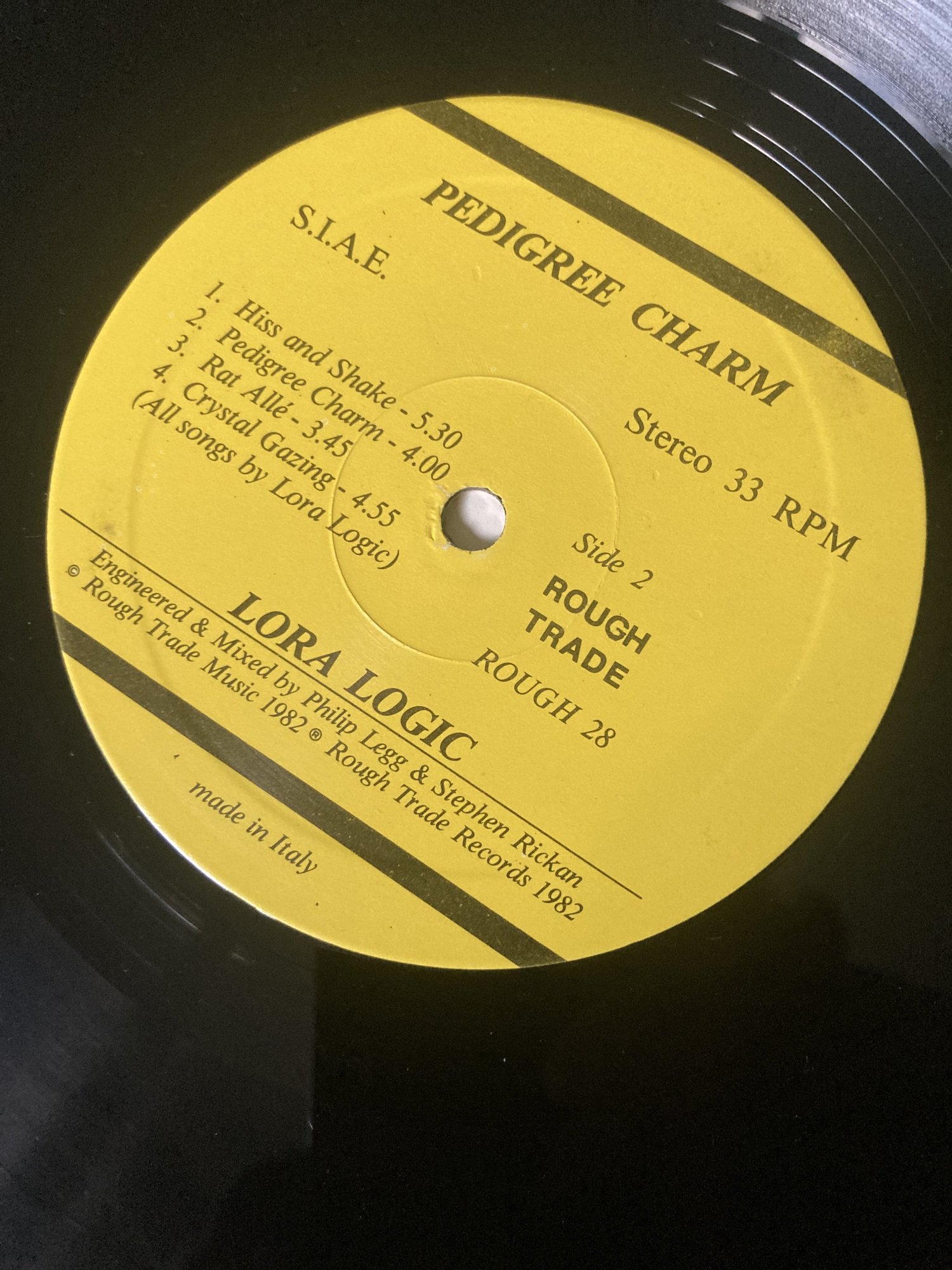 Lora Logic Pedigree Charm |﻿ Vinyl, CD, and Blu-ray