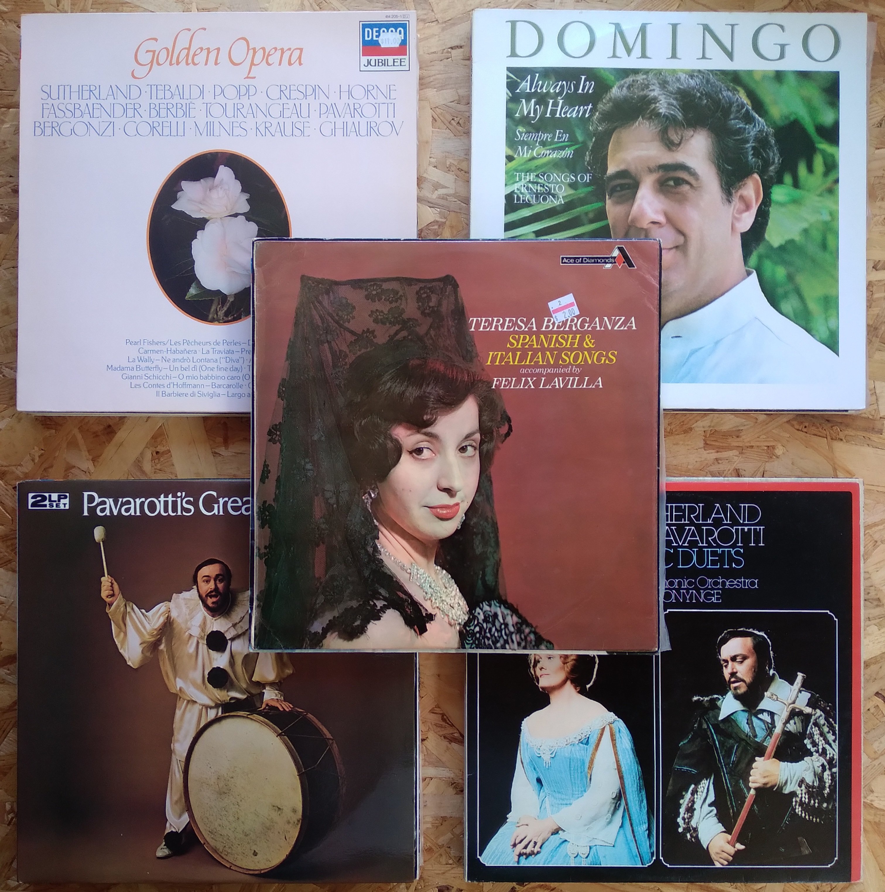 50 Opera vinyl records + 4 Box-sets |﻿ Vinyl, CD, and Blu-ray
