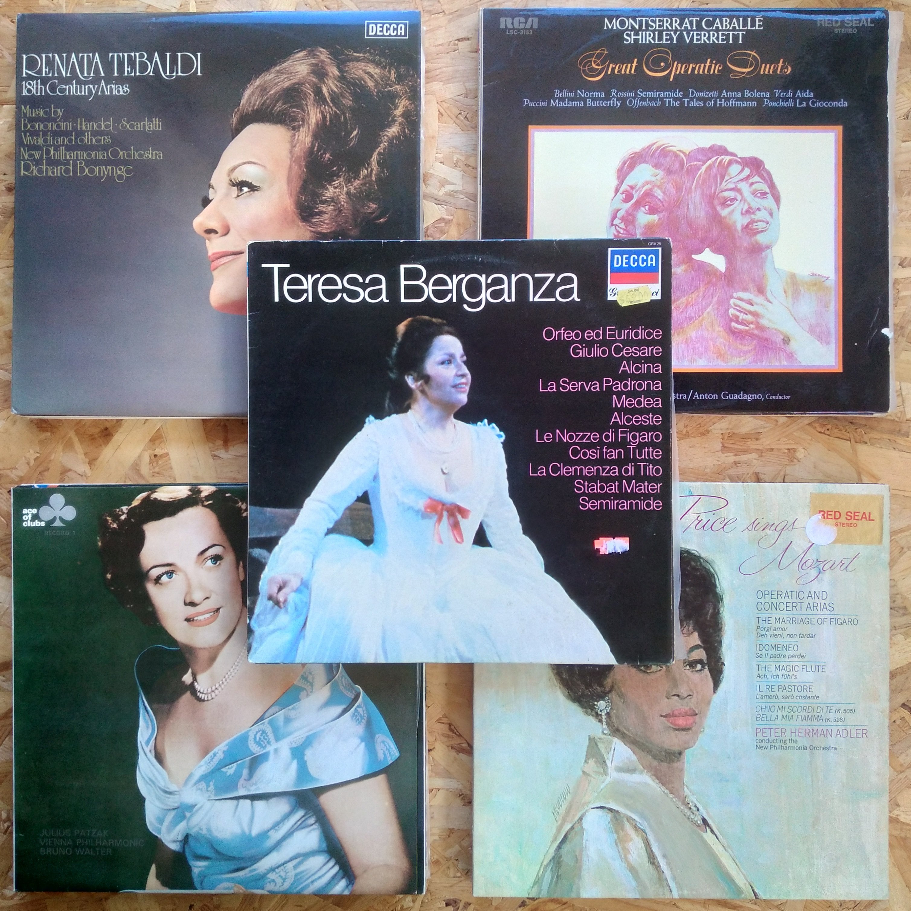 50 Opera vinyl records + 4 Box-sets |﻿ Vinyl, CD, and Blu-ray