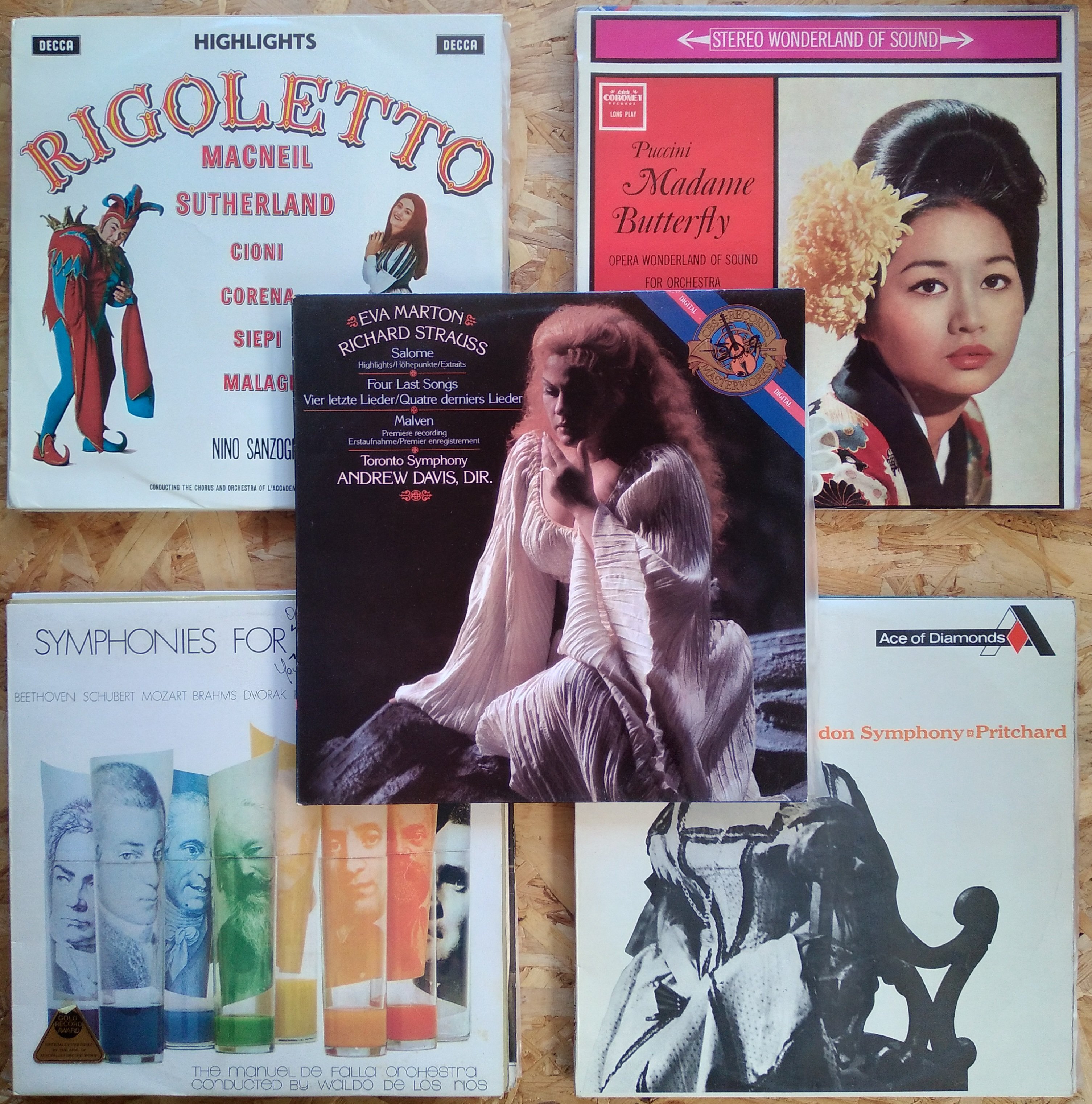 50 Opera vinyl records + 4 Box-sets |﻿ Vinyl, CD, and Blu-ray