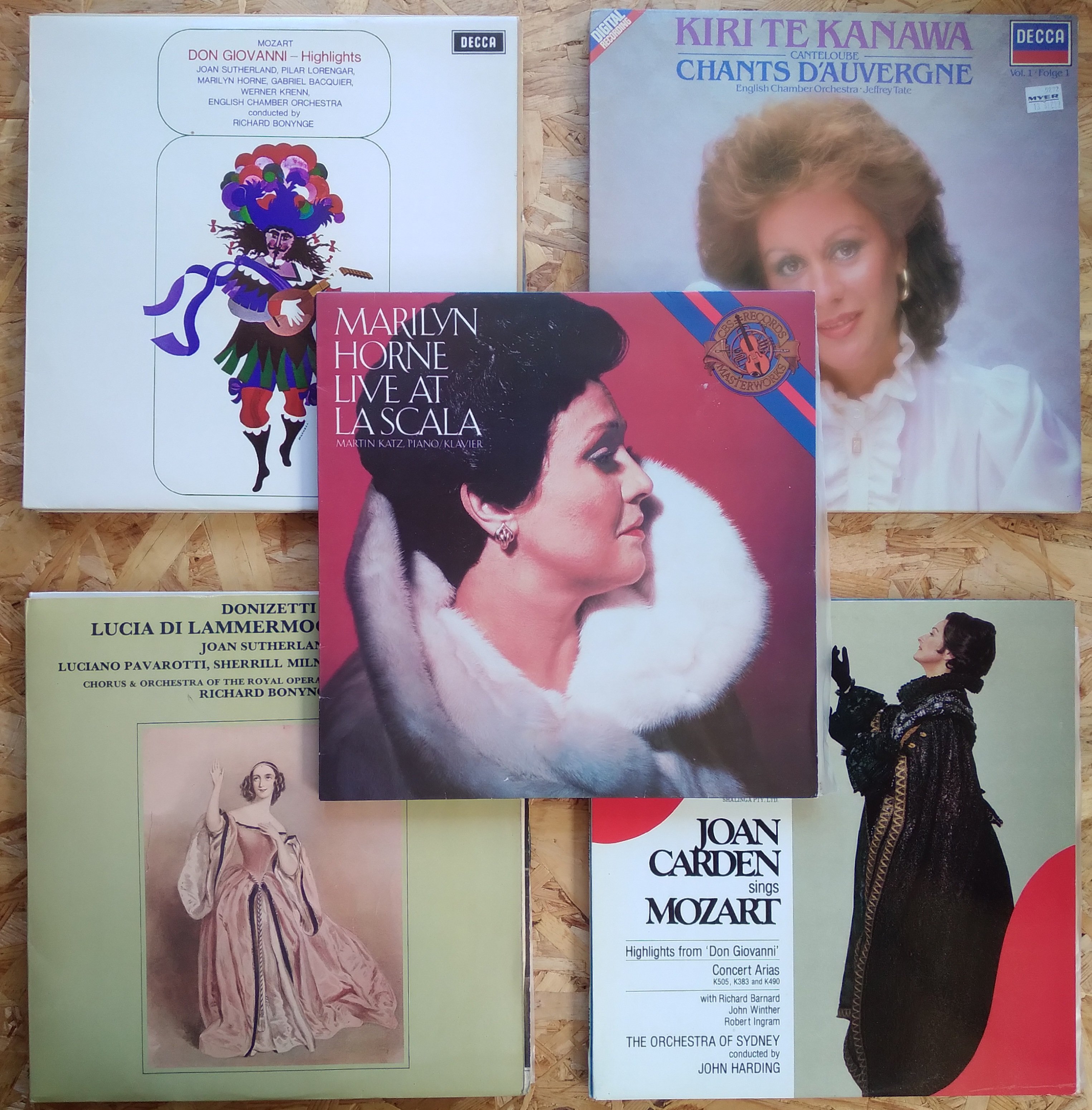 50 Opera vinyl records + 4 Box-sets |﻿ Vinyl, CD, and Blu-ray