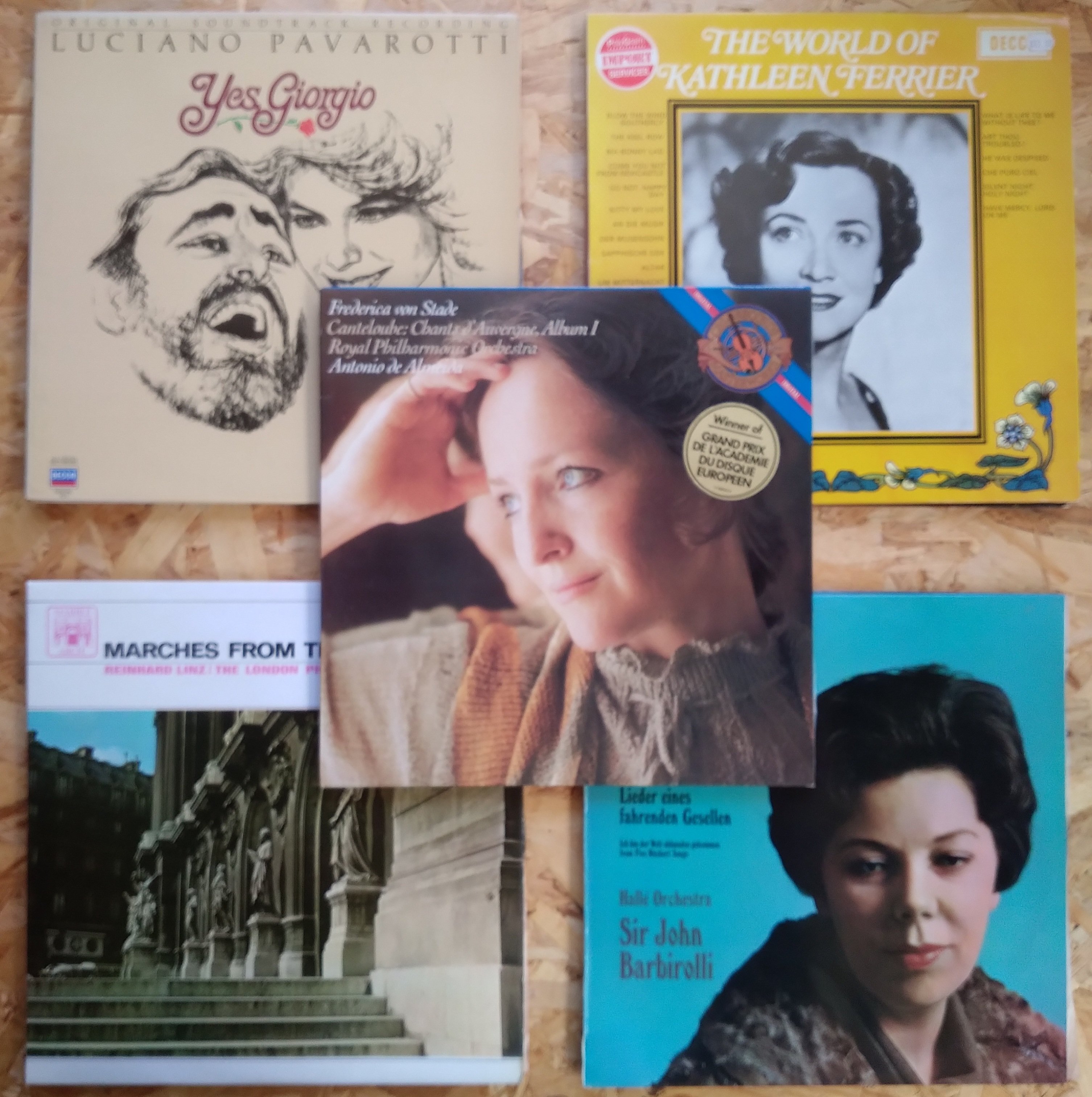 50 Opera vinyl records + 4 Box-sets |﻿ Vinyl, CD, and Blu-ray