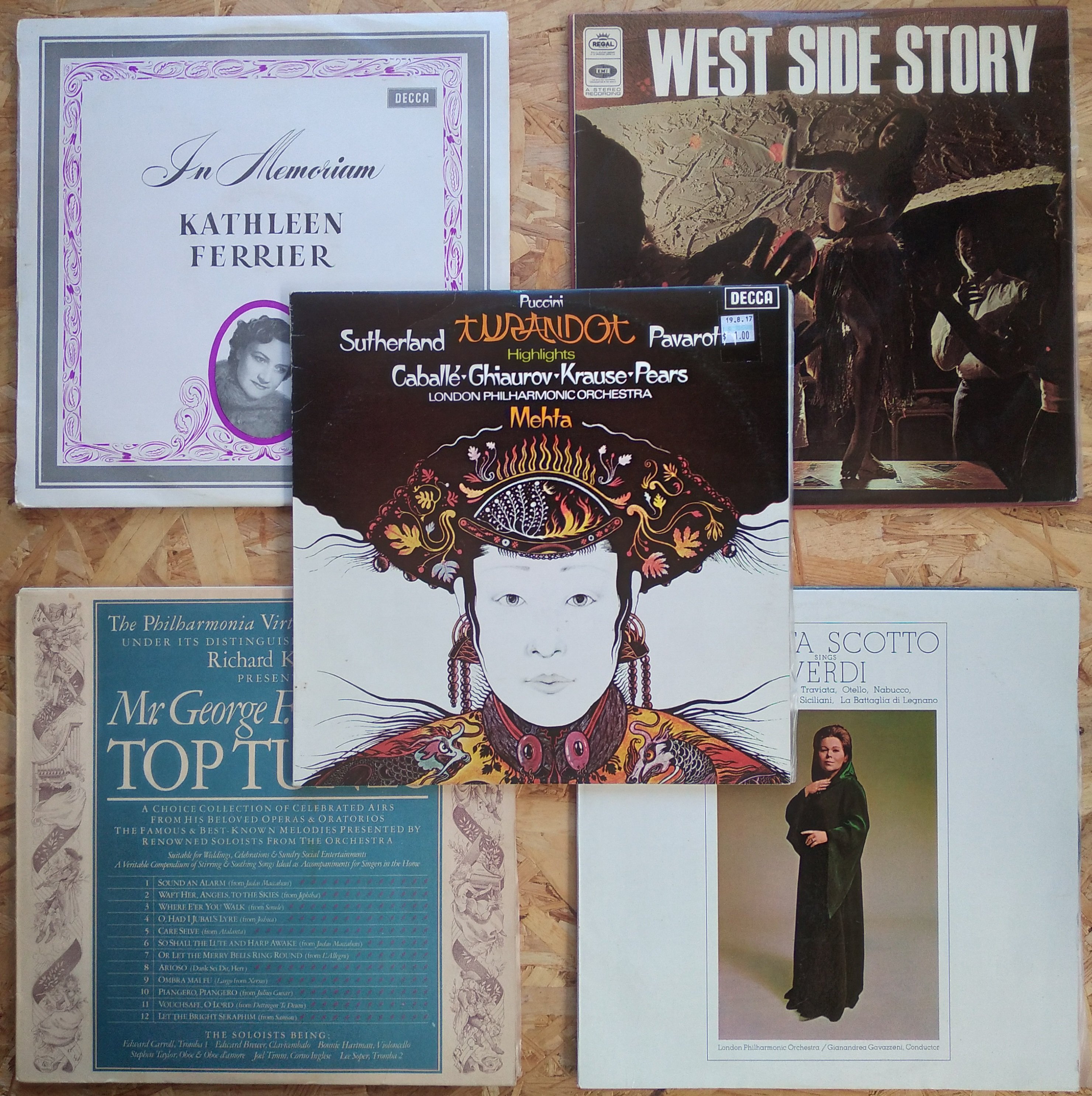 50 Opera vinyl records + 4 Box-sets |﻿ Vinyl, CD, and Blu-ray