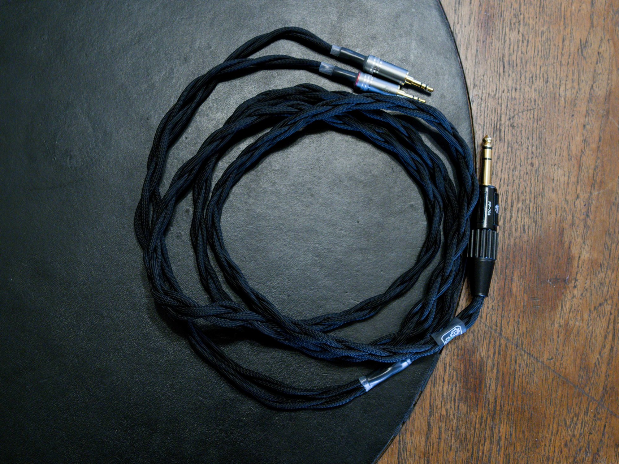 Forza Audioworks Noir HPC Hybrid Headphone Cable, 2 meters 6 - Hi-Fi ...