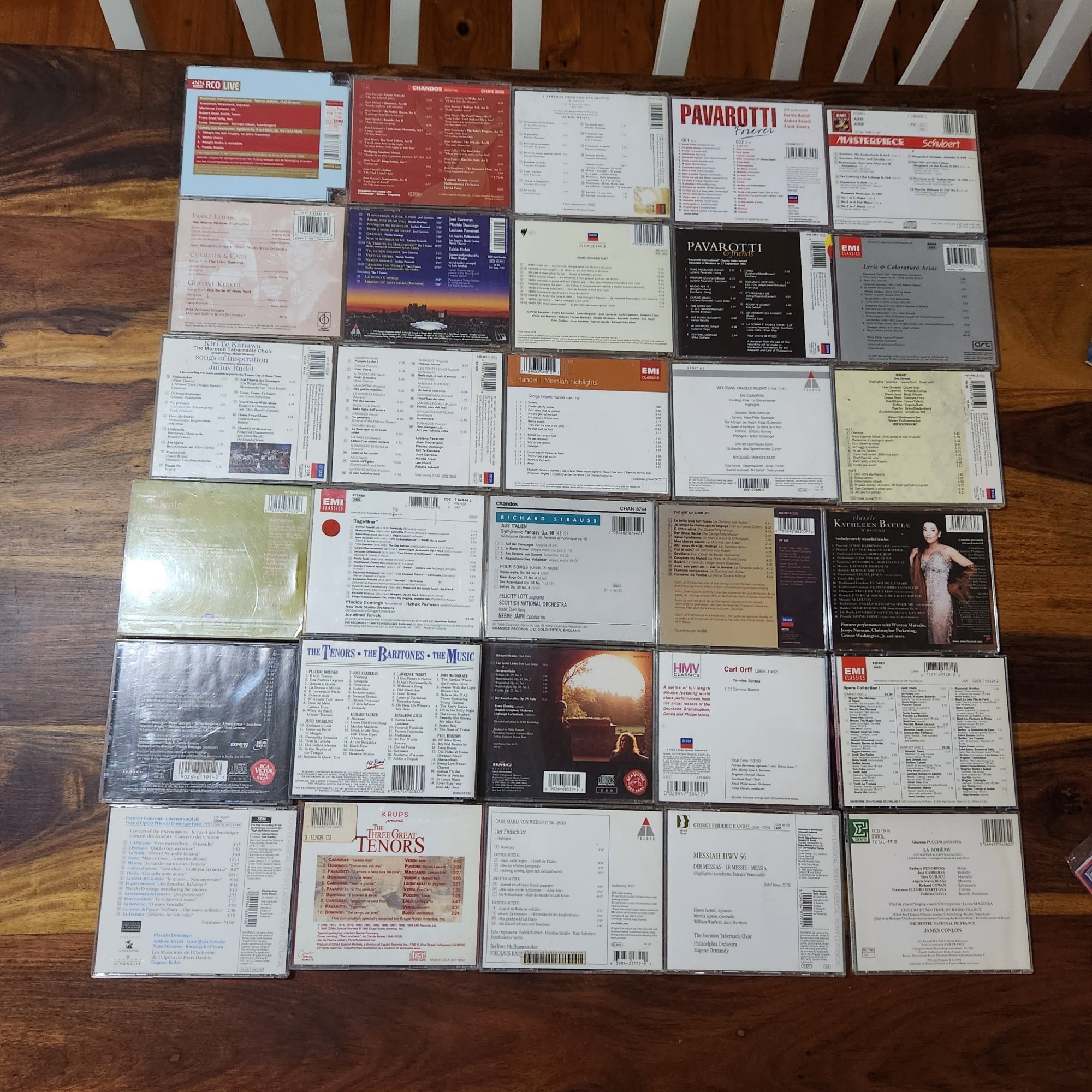 Opera: 30 X CD albums, arias, highlights, overtures - Vinyl, CD, and ...