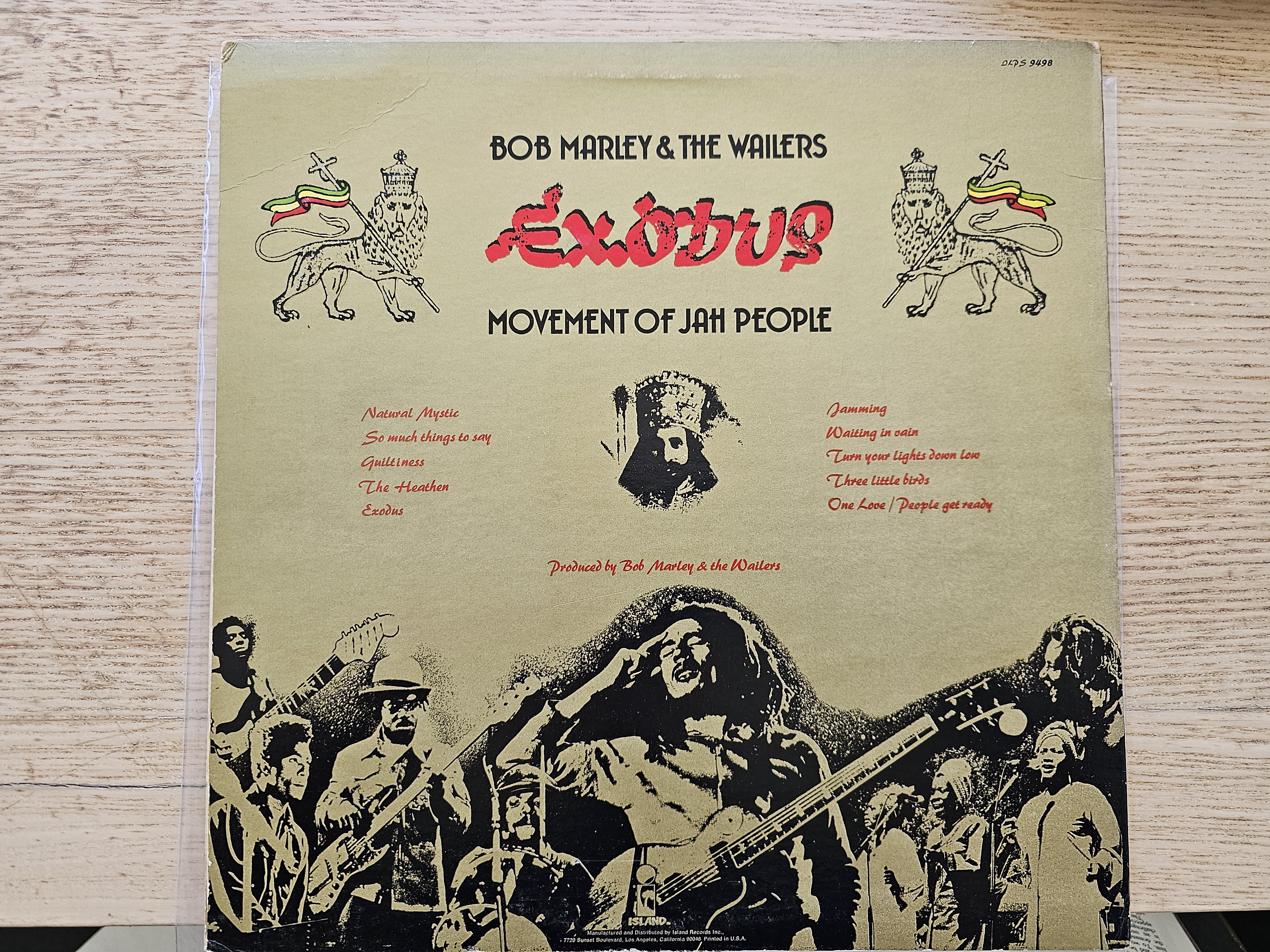FS: Bob Marley – Exodus, VG/EX, black label 1977 USA press - Vinyl, CD ...
