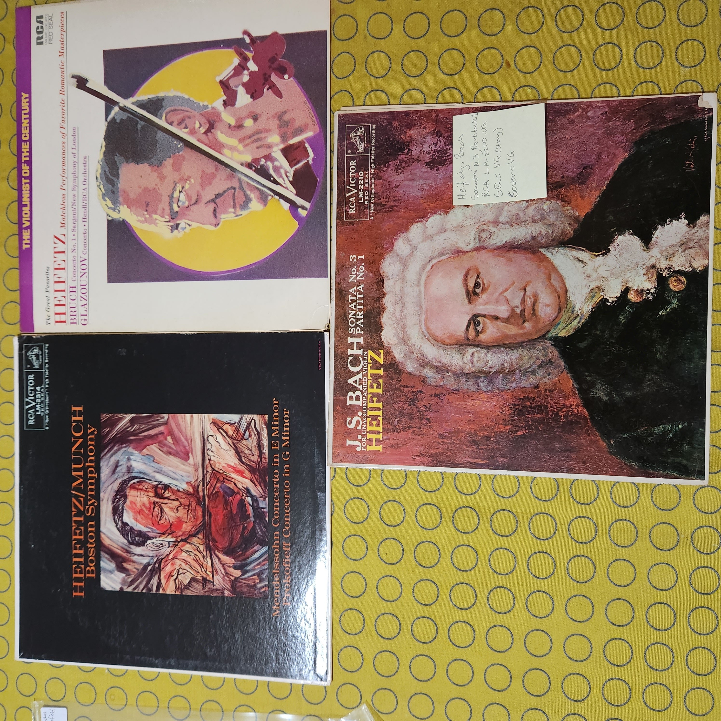 HEIFETZ: 2 X BOX SETS + 3 LPs - Vinyl, CD, and Blu-ray - StereoNET