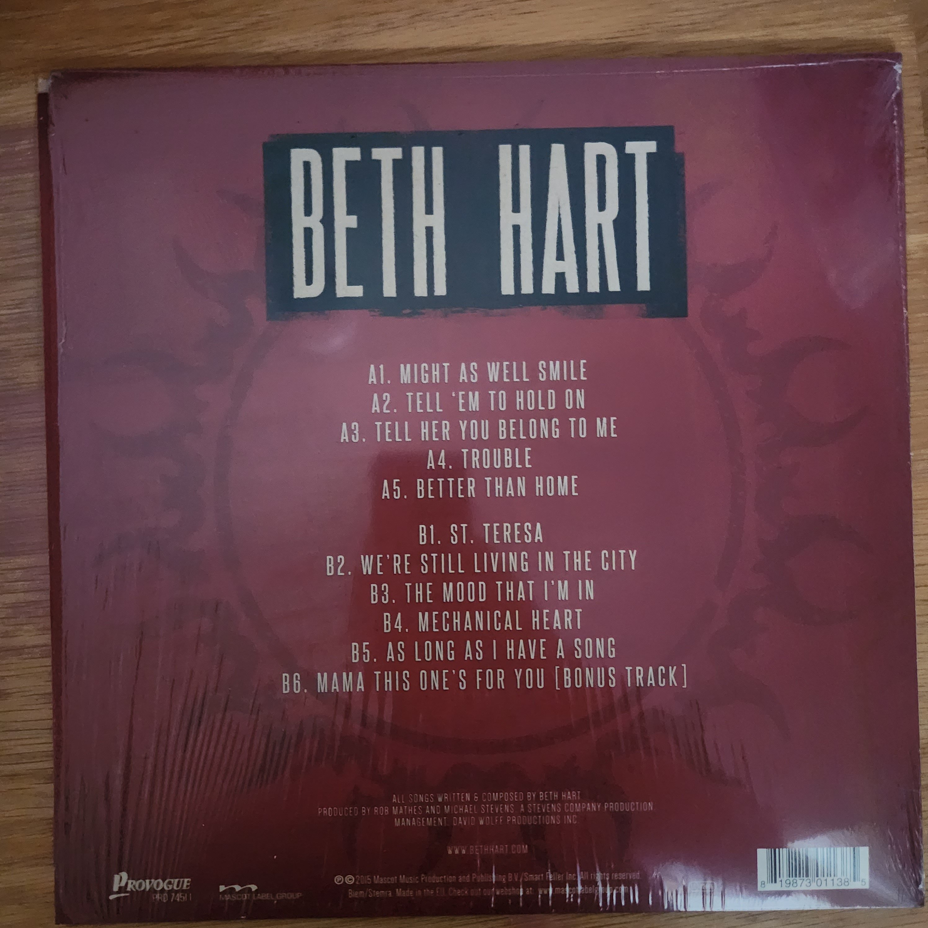 Beth Hart Better Than Home lp - Vinyl, CD, and Blu-ray - StereoNET