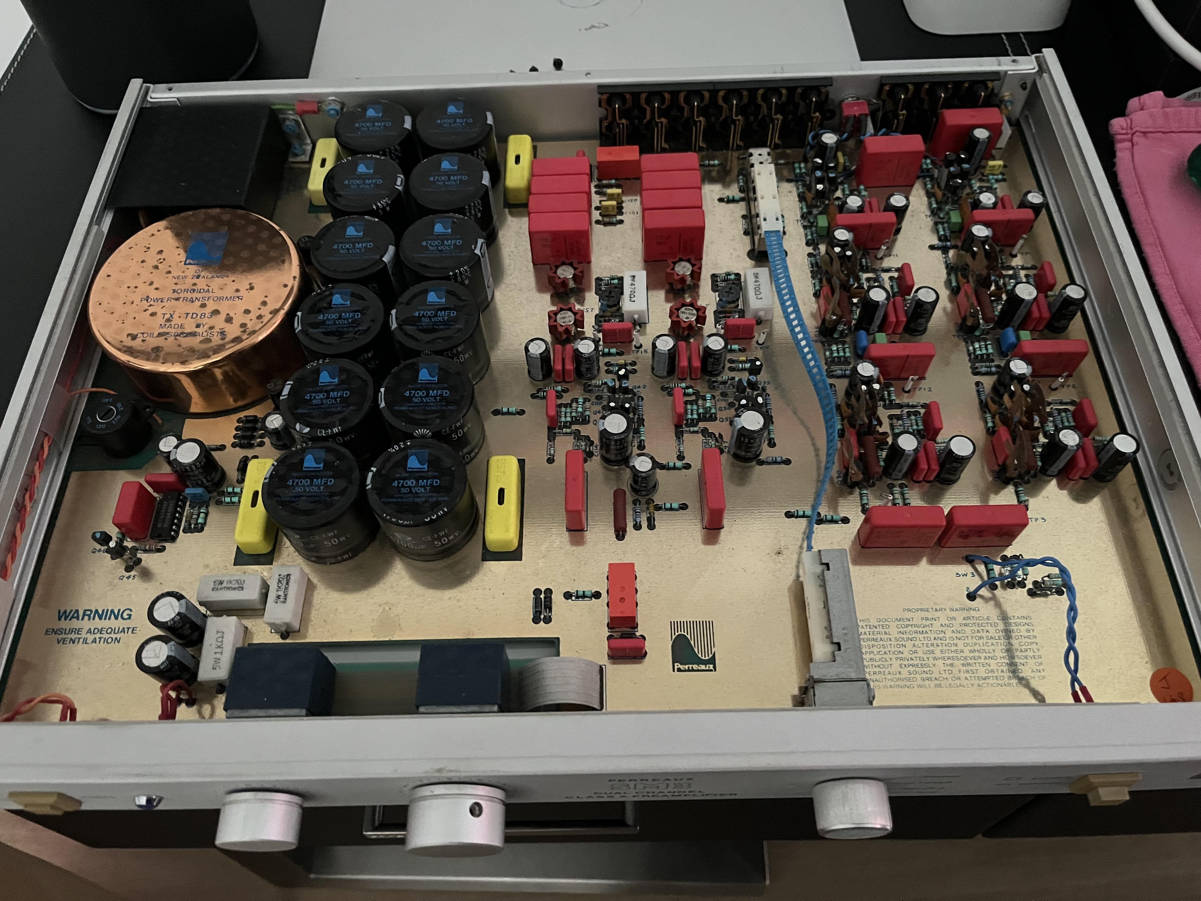 Perreaux SM3 Class A Preamplifier - Stereo, Home Cinema, Headphones Components - StereoNET