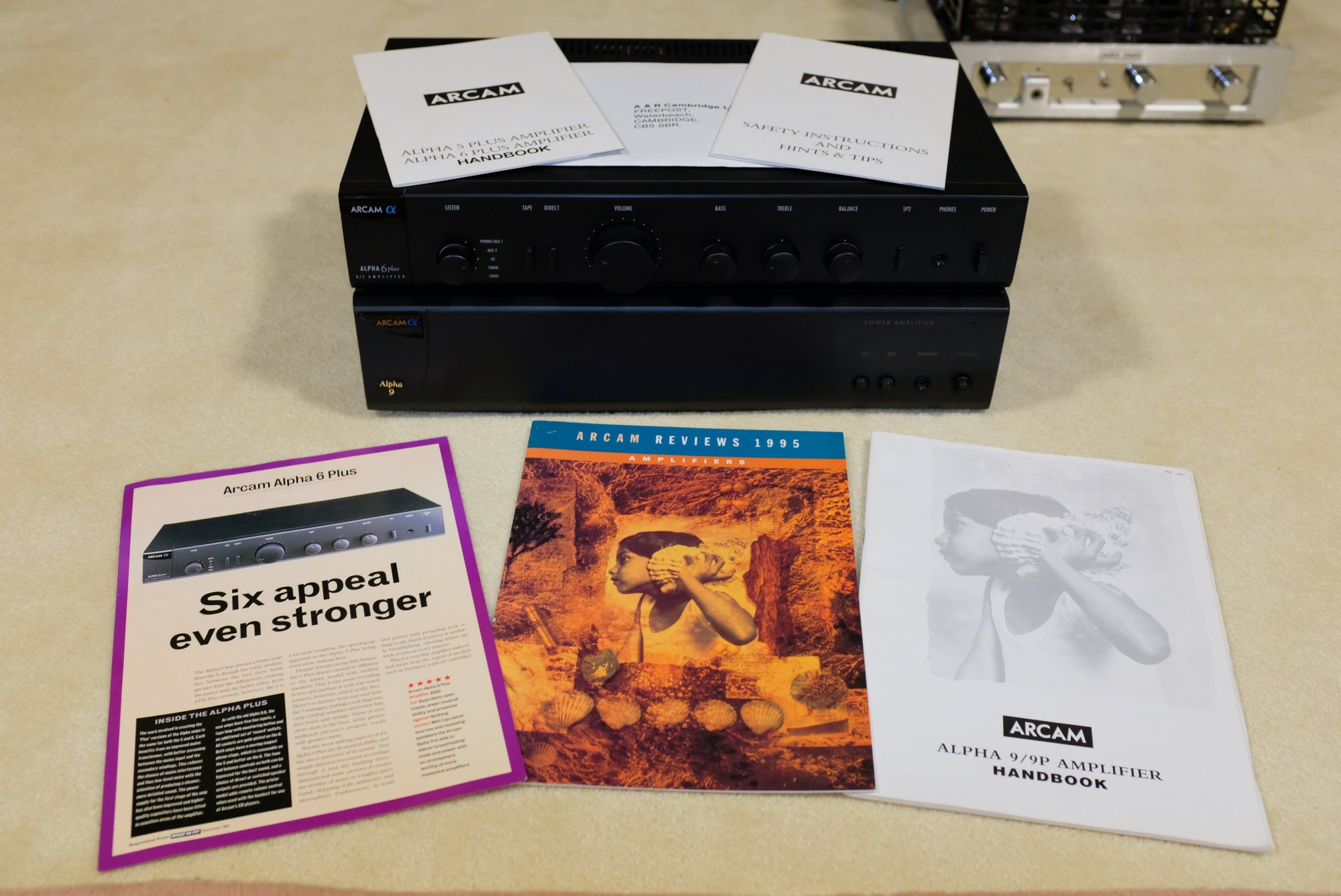 Arcam Alpha 6 Plus and Alpha 9P Bi-Amp Package - Stereo, Home Cinema ...