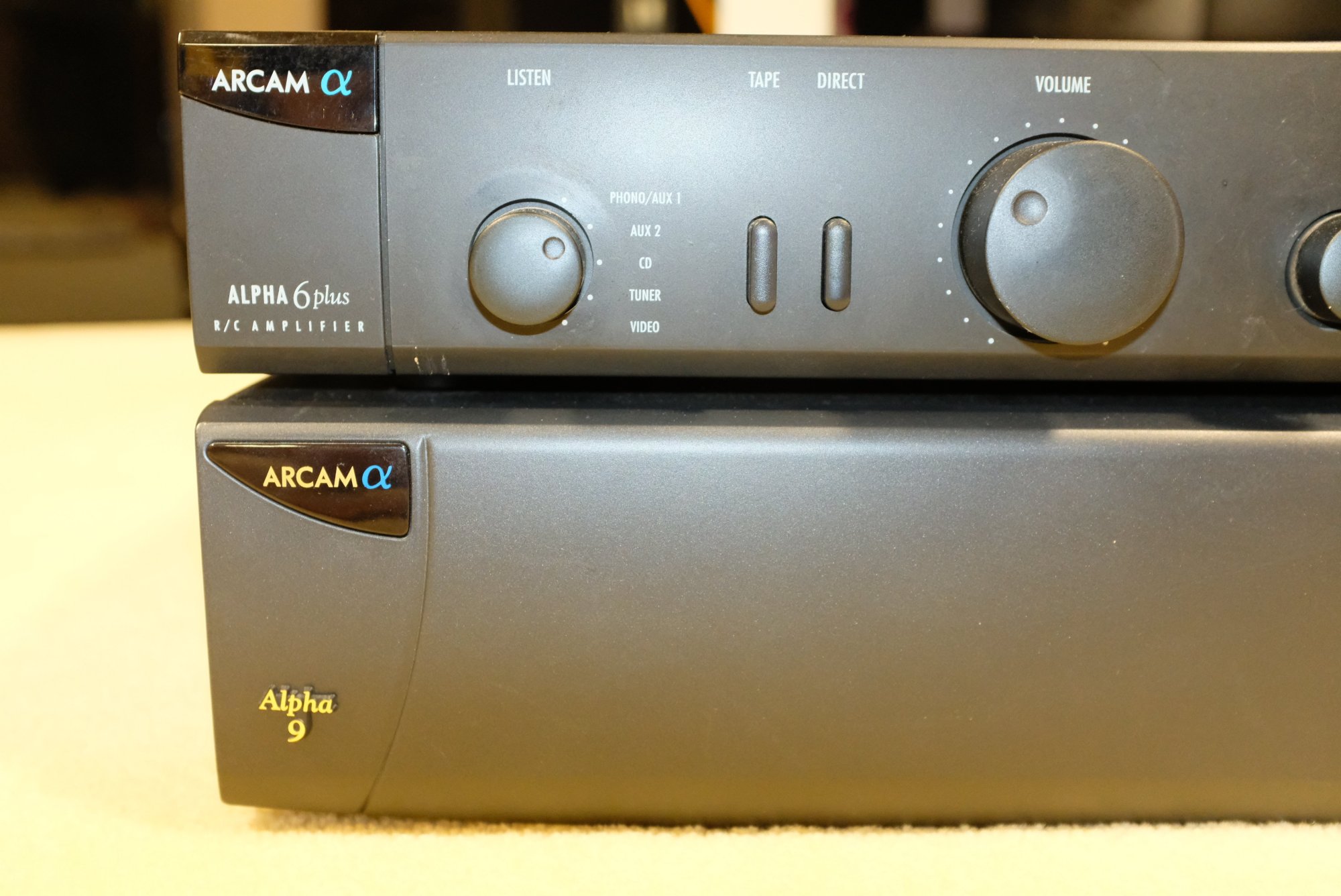 Arcam Alpha 6 Plus and Alpha 9P Bi-Amp Package - Stereo, Home Cinema ...