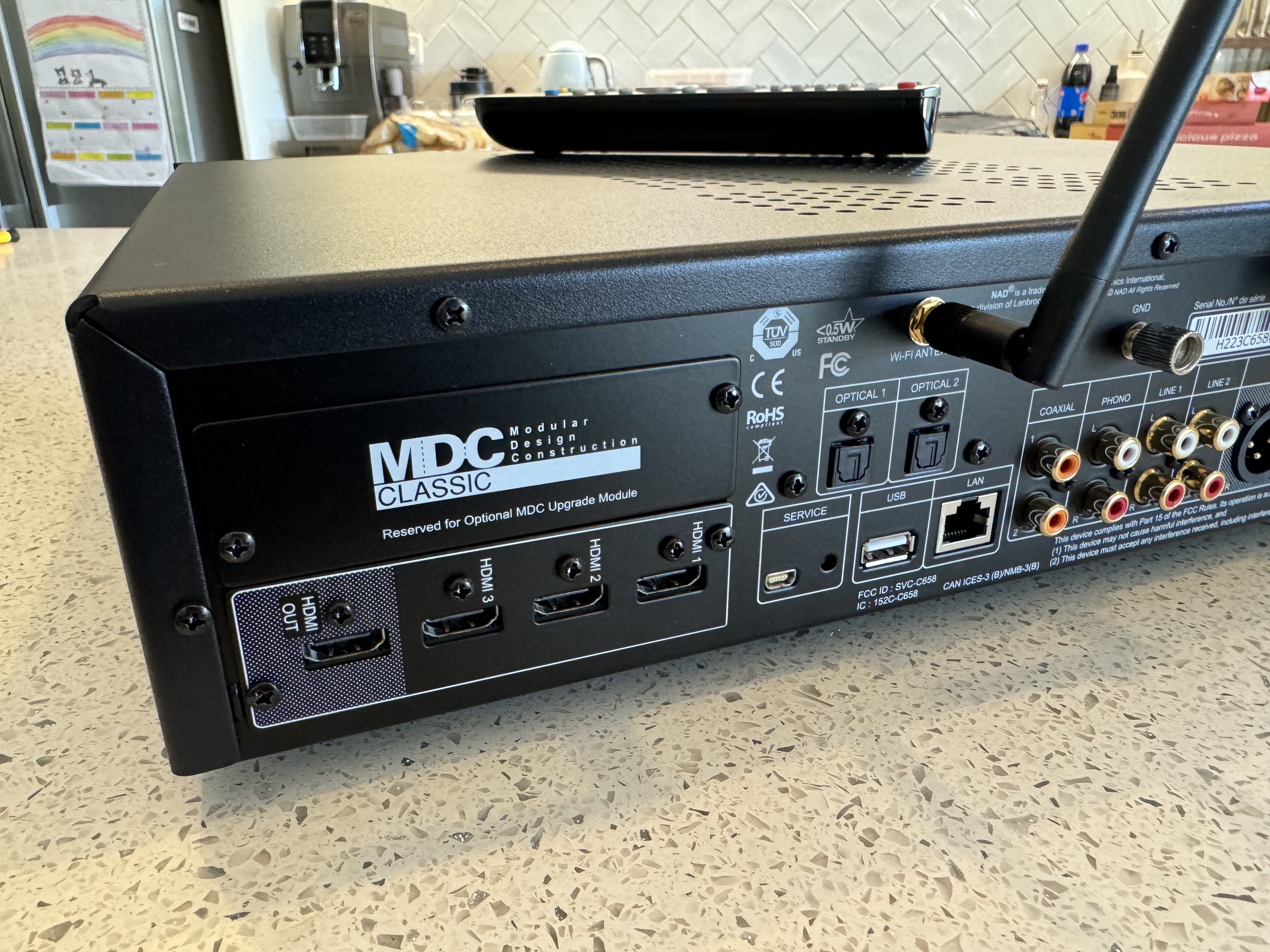 NAD C658 Preamp Streamer |﻿ Stereo, Home Cinema, Headphones Components