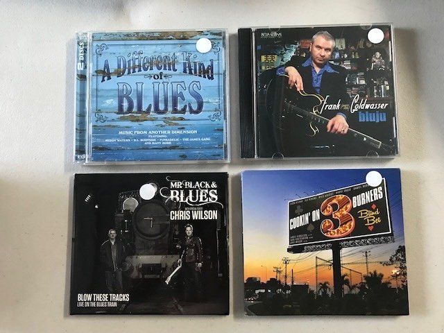 Blues CD Collection x 24 |﻿ Vinyl, CD, and Blu-ray