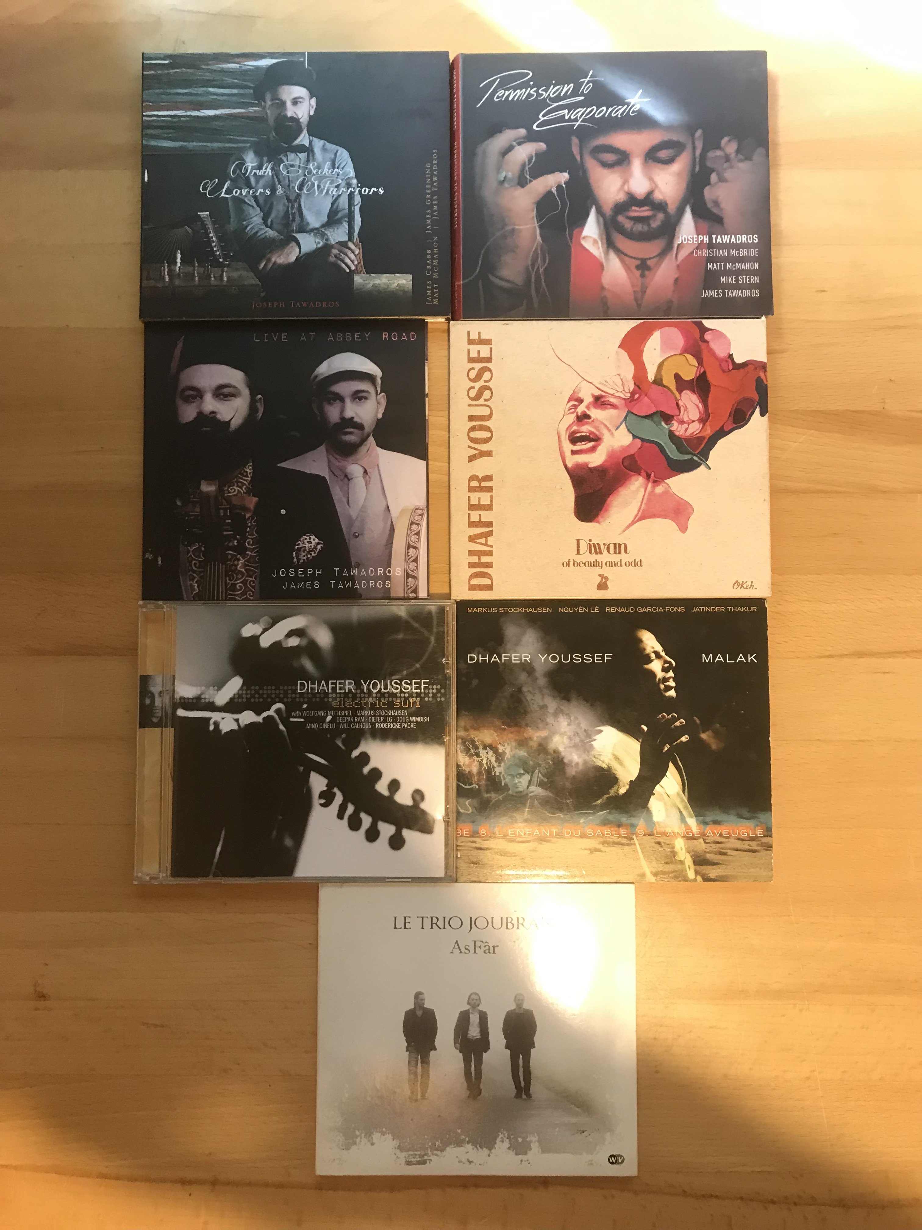 Oud Music- CDs x 7 -Tawadros, Trio Joubran, Dhafer Youssef |﻿ Vinyl, CD ...