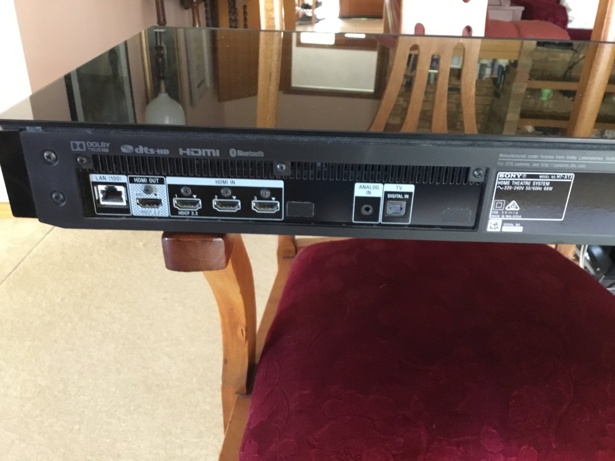 Sony HT-XT3 sound bar/sound base - Stereo, Home Cinema, Headphones ...