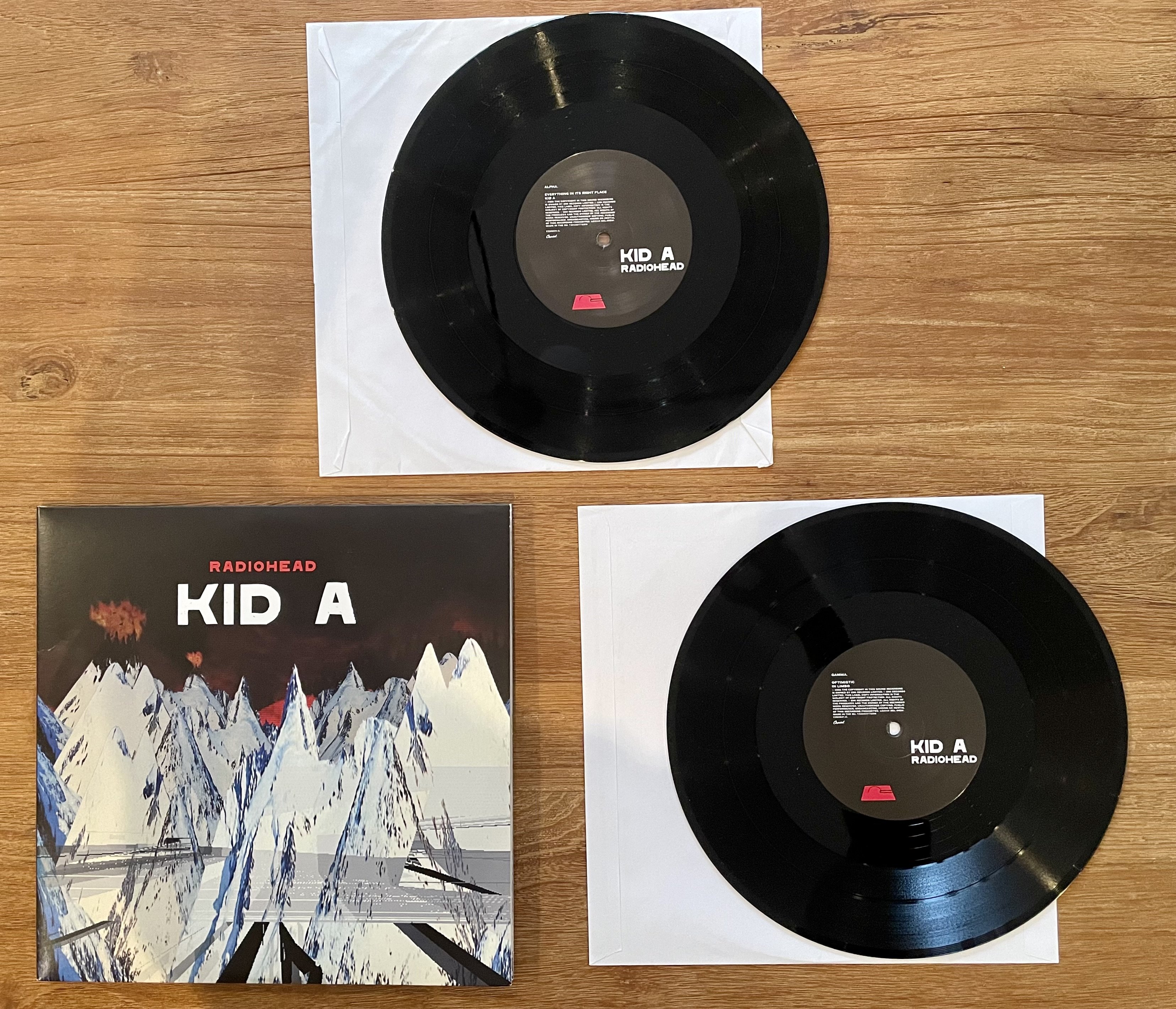 Radiohead - Kid A Vinyl |﻿ Vinyl, CD, and Blu-ray