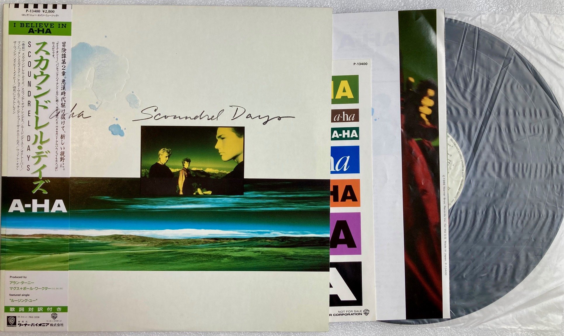 a-Ha – Scoundrel Days 1986 Japan vinyl w/OBI and stickers - Vinyl, CD ...