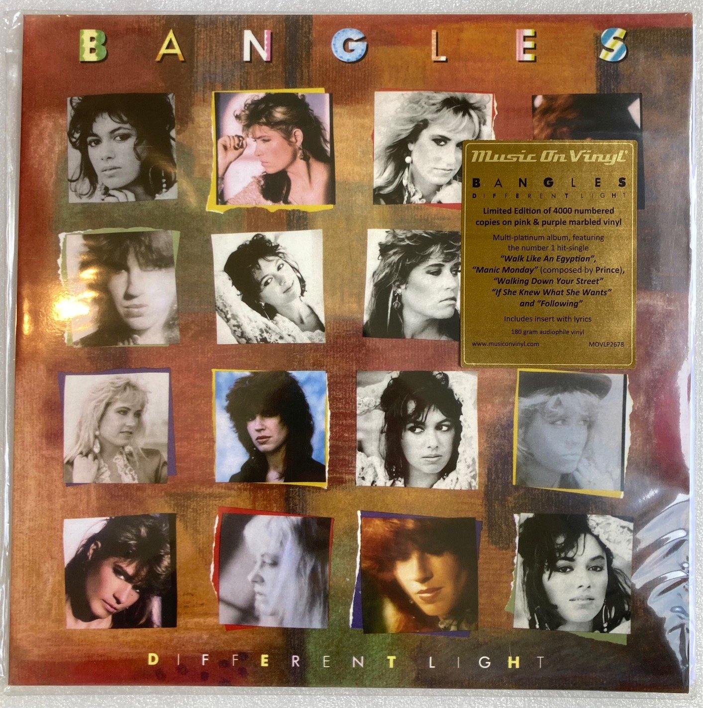 Bangles - Different Light - EU Ltd Numb. pink/purple vinyl |﻿ Vinyl, CD, and Blu-ray