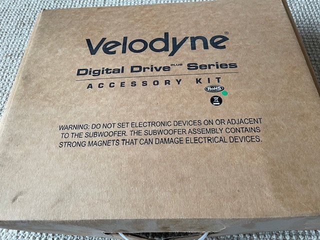 Velodyne 18DD+Sub woofer (BOOM BOOM Device extraordinaire!) - Stereo ...