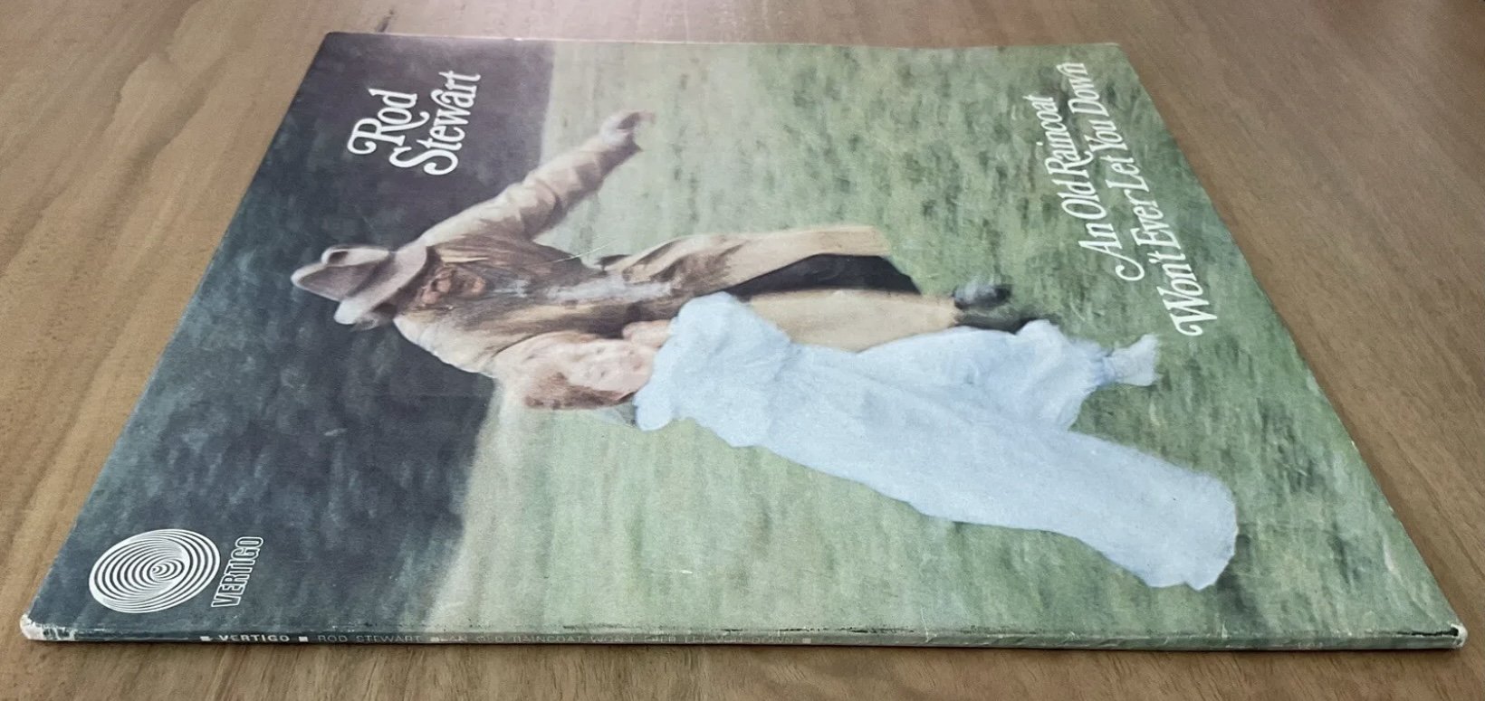 Rod Stewart “An Old Raincoat Won’t Ever Let You Down” UK LP - Vinyl, CD ...