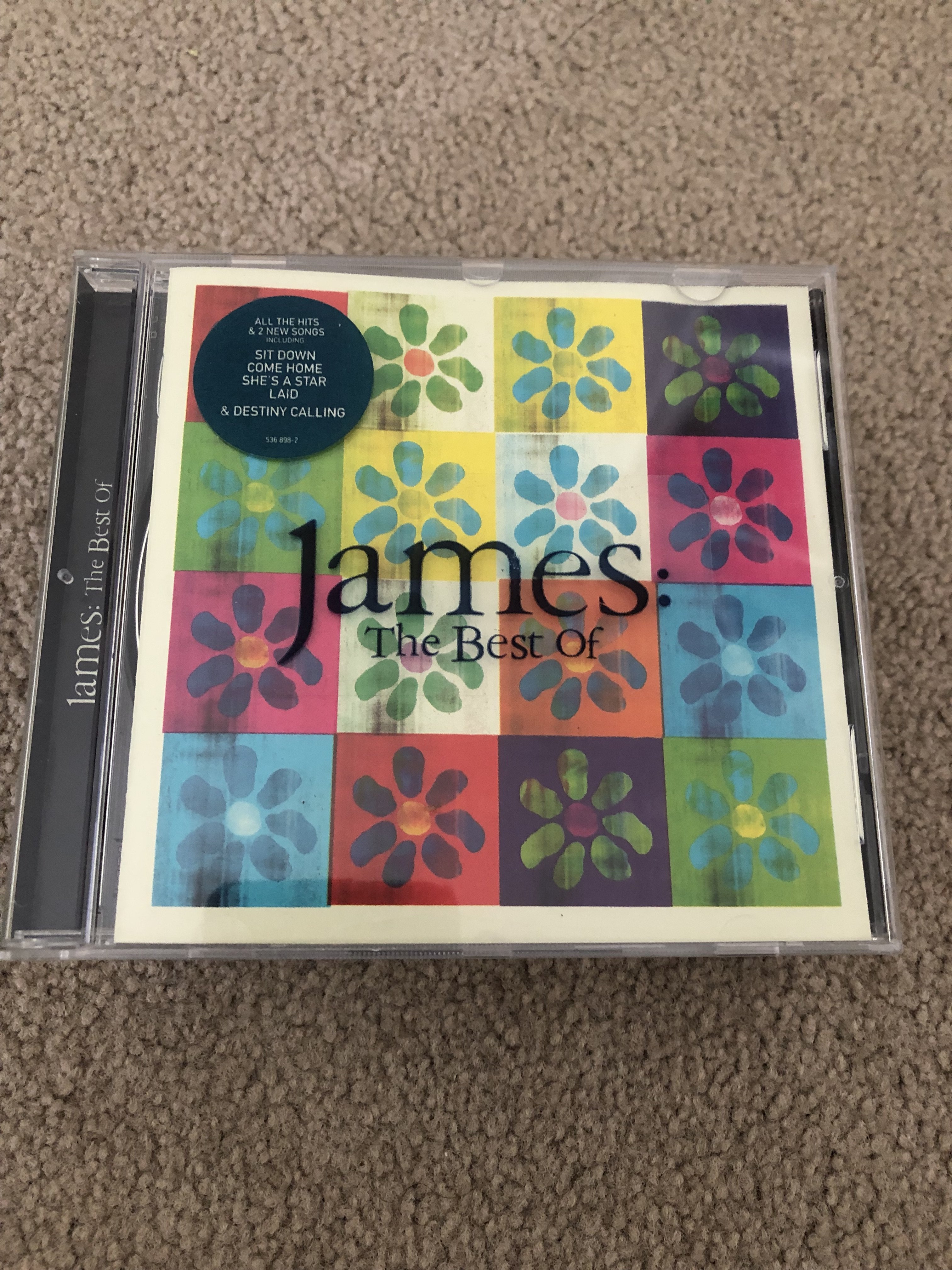 SOLD ELSEWHERE: James - The Best of CD |﻿ Vinyl, CD, and Blu-ray