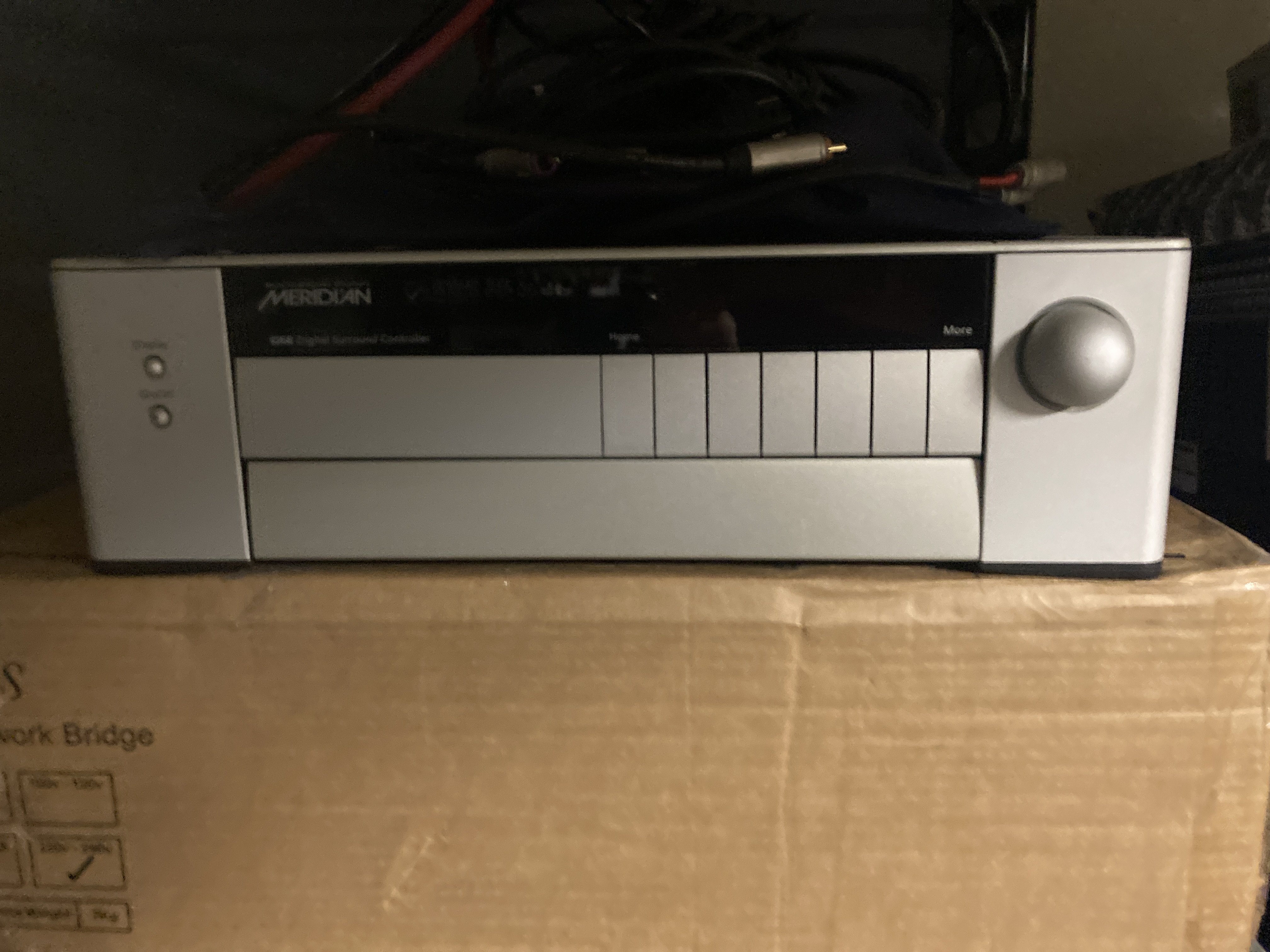 Meridian DSP 5200 Centre and Left Right front speakers - Stereo, Home ...