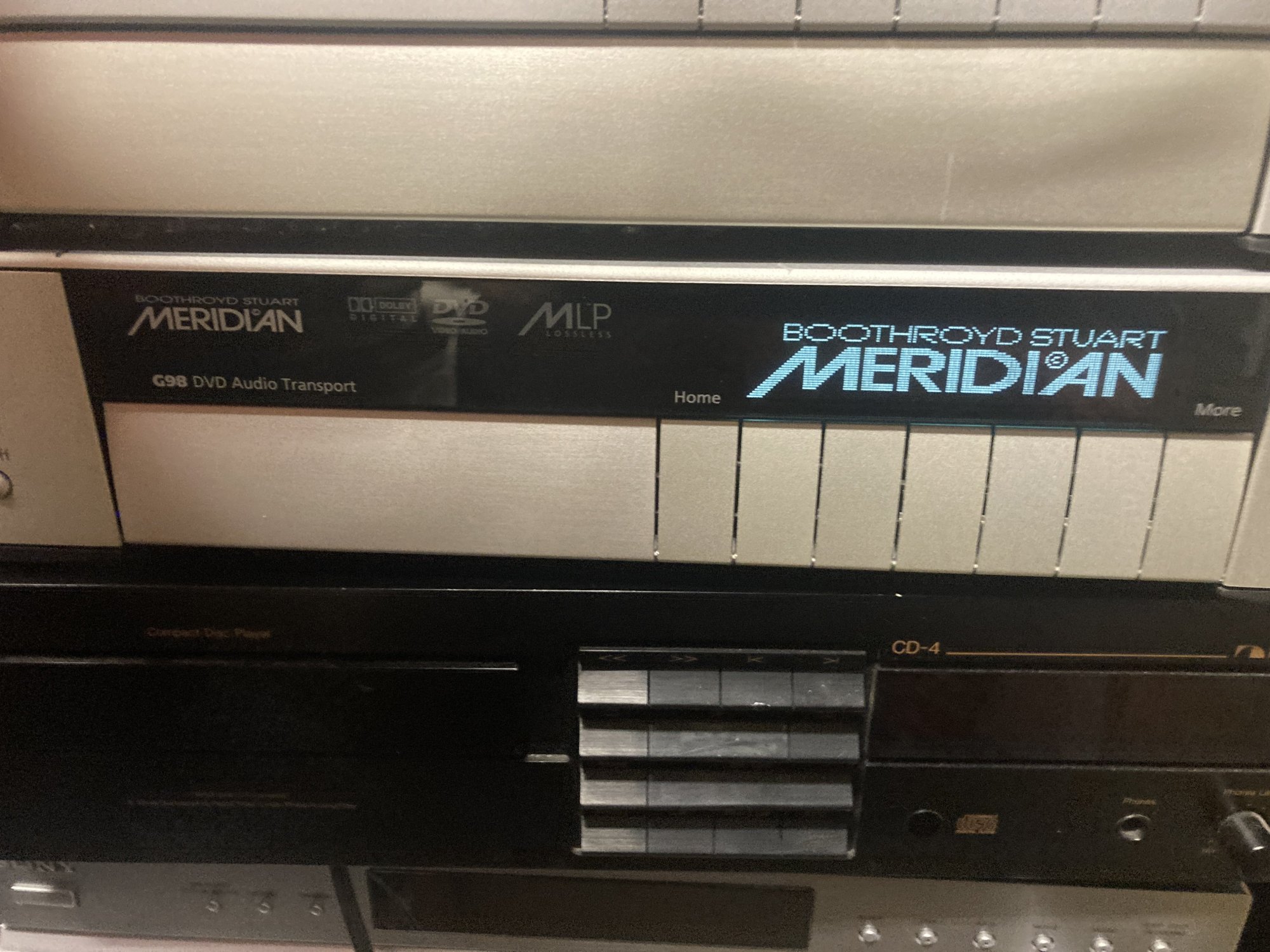 Meridian g68 and g98, processor and disc player - Stereo, Home Cinema ...
