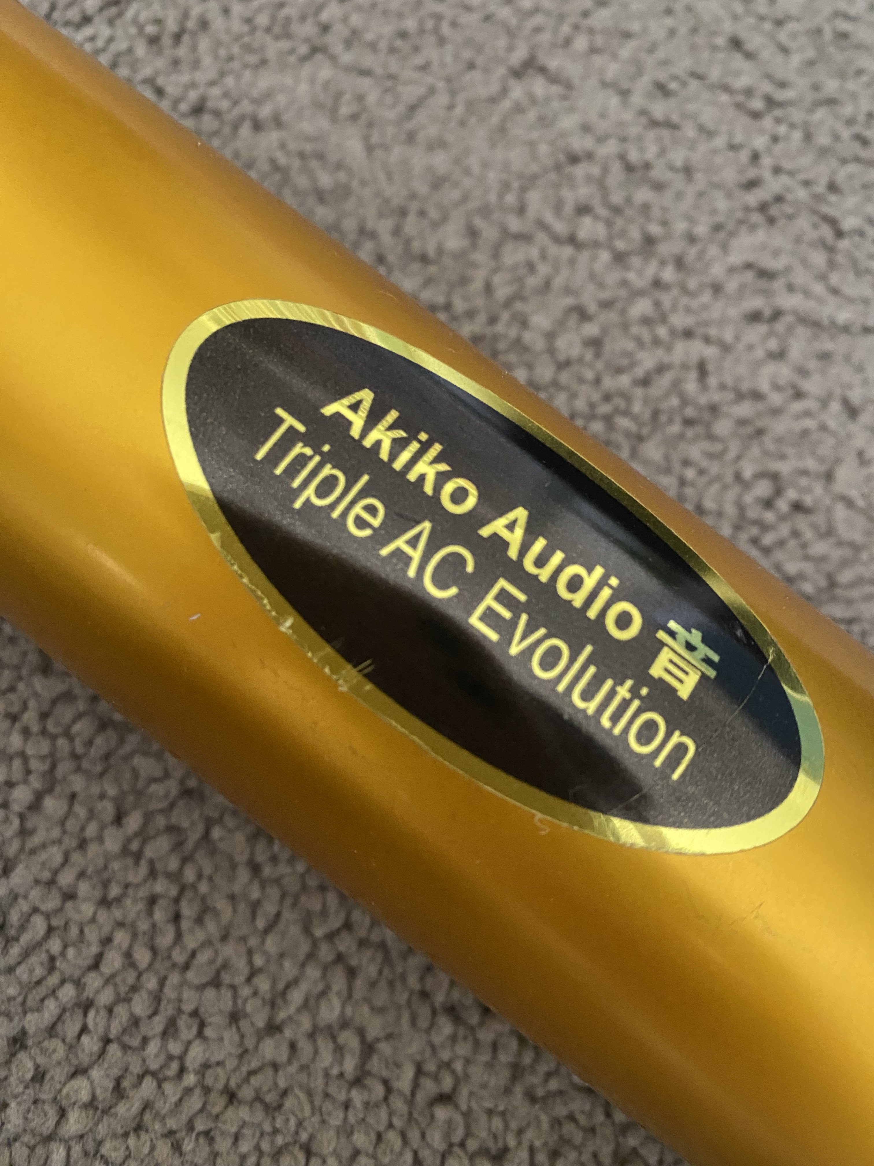 Akiko Triple AC Evolution - Hi-Fi and Cinema Cables & Accessories ...