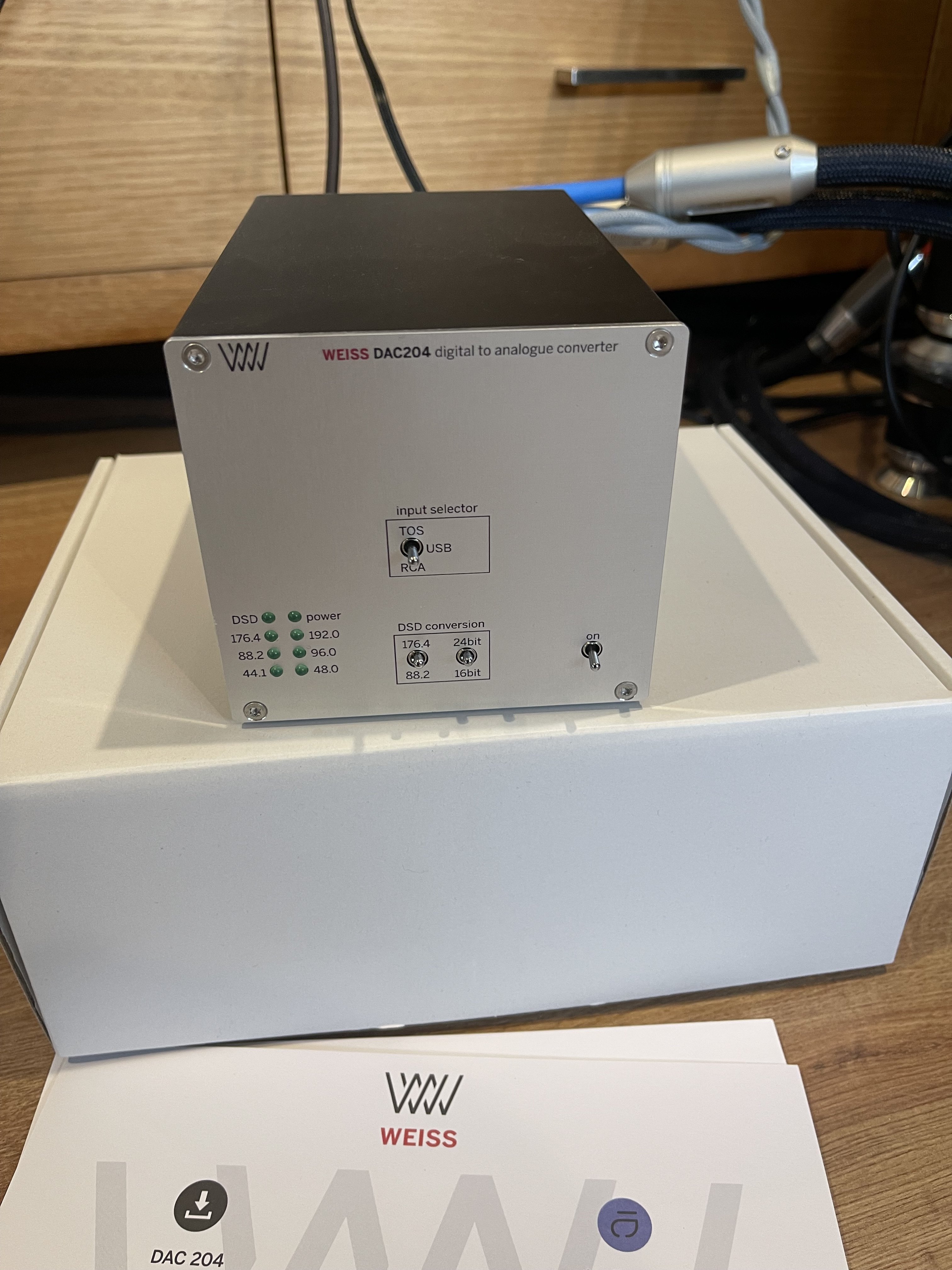 WEISS DAC204 - Stereo, Home Cinema, Headphones Components - StereoNET