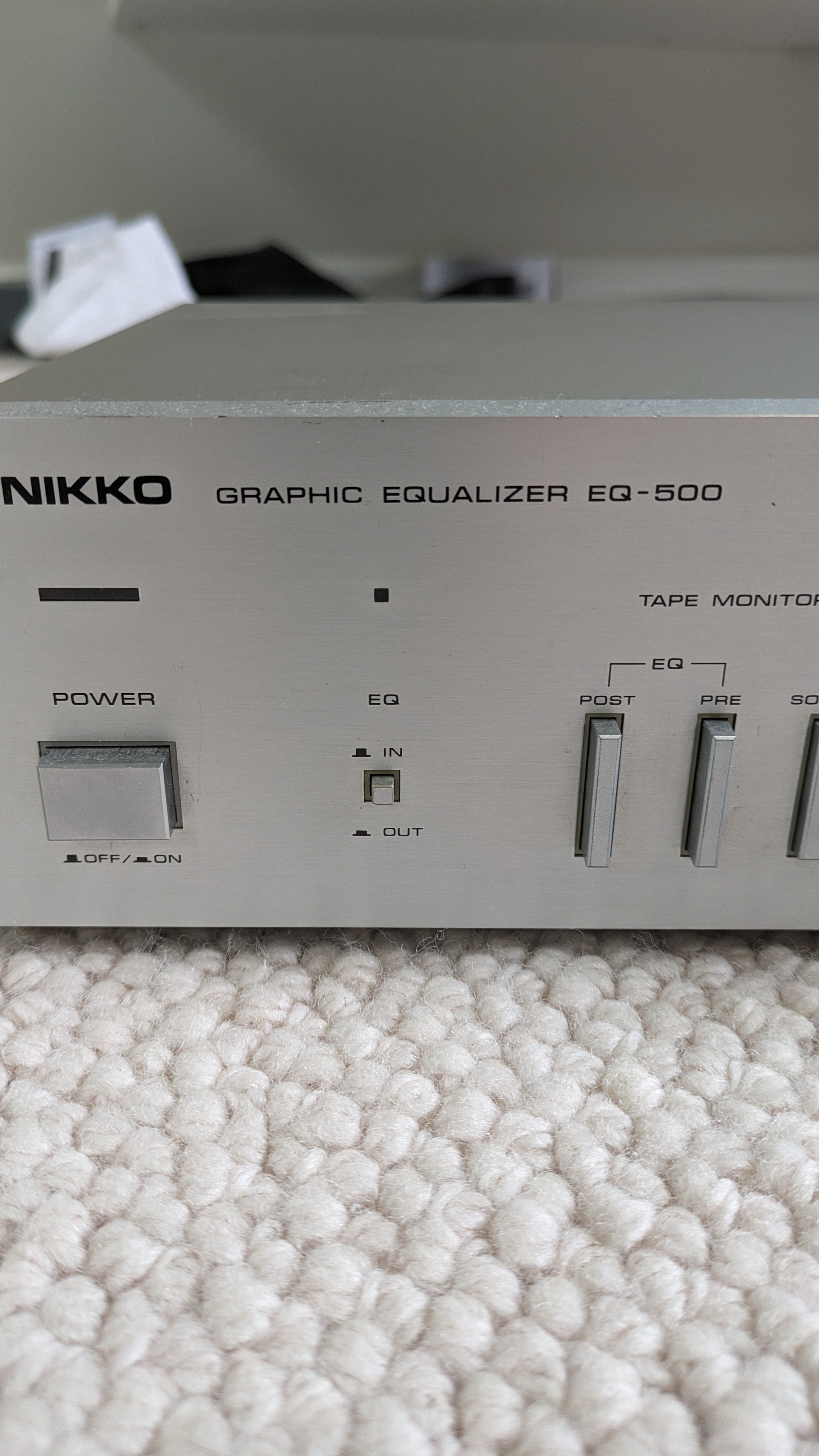 Nikko EQ-500 Graphic Equalizer - High quality vintage gear! - Stereo ...