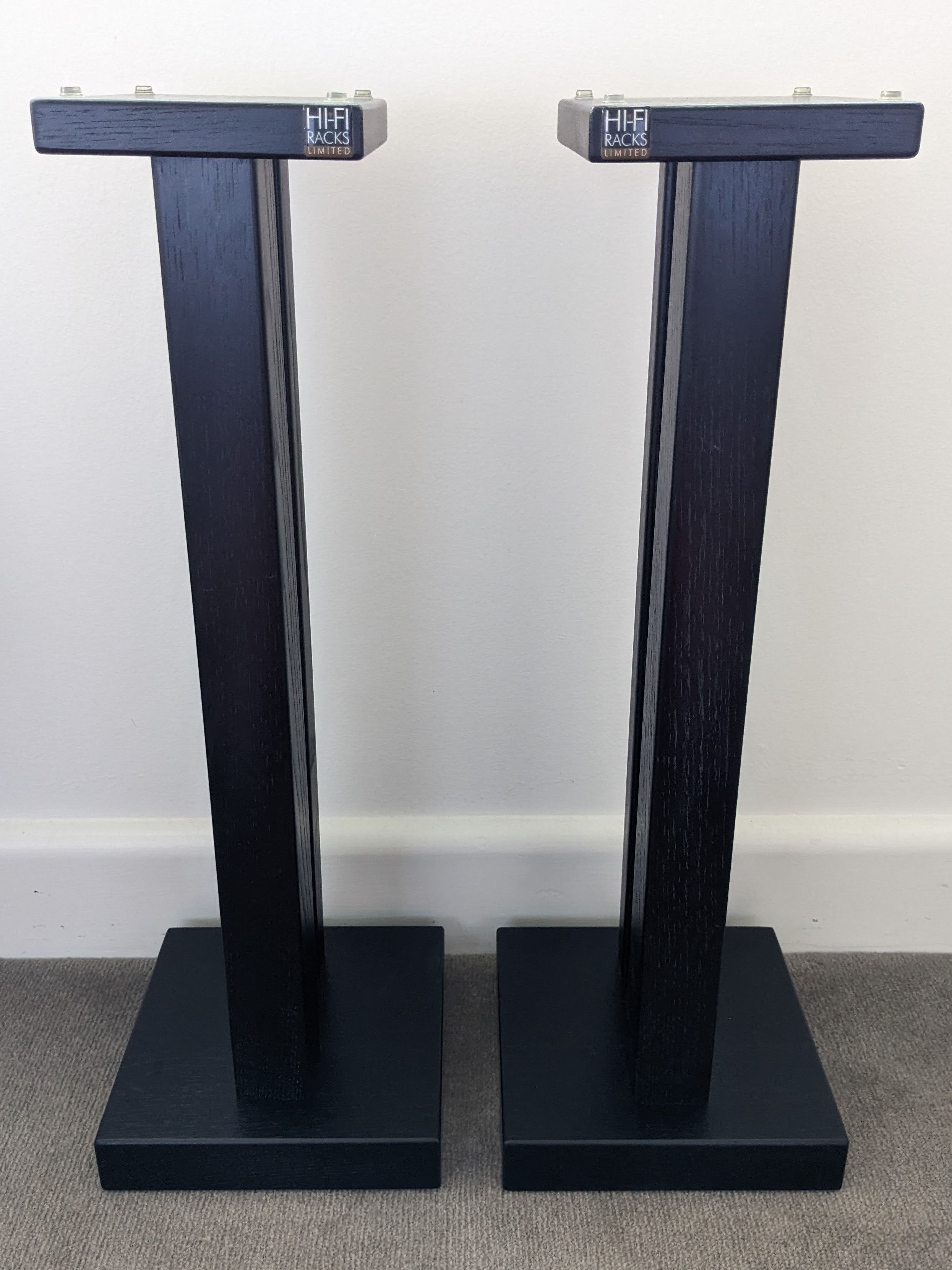 HiFi Racks P3ESR Duet Speaker Stands in Black Satin |﻿ Hi-Fi and Cinema ...