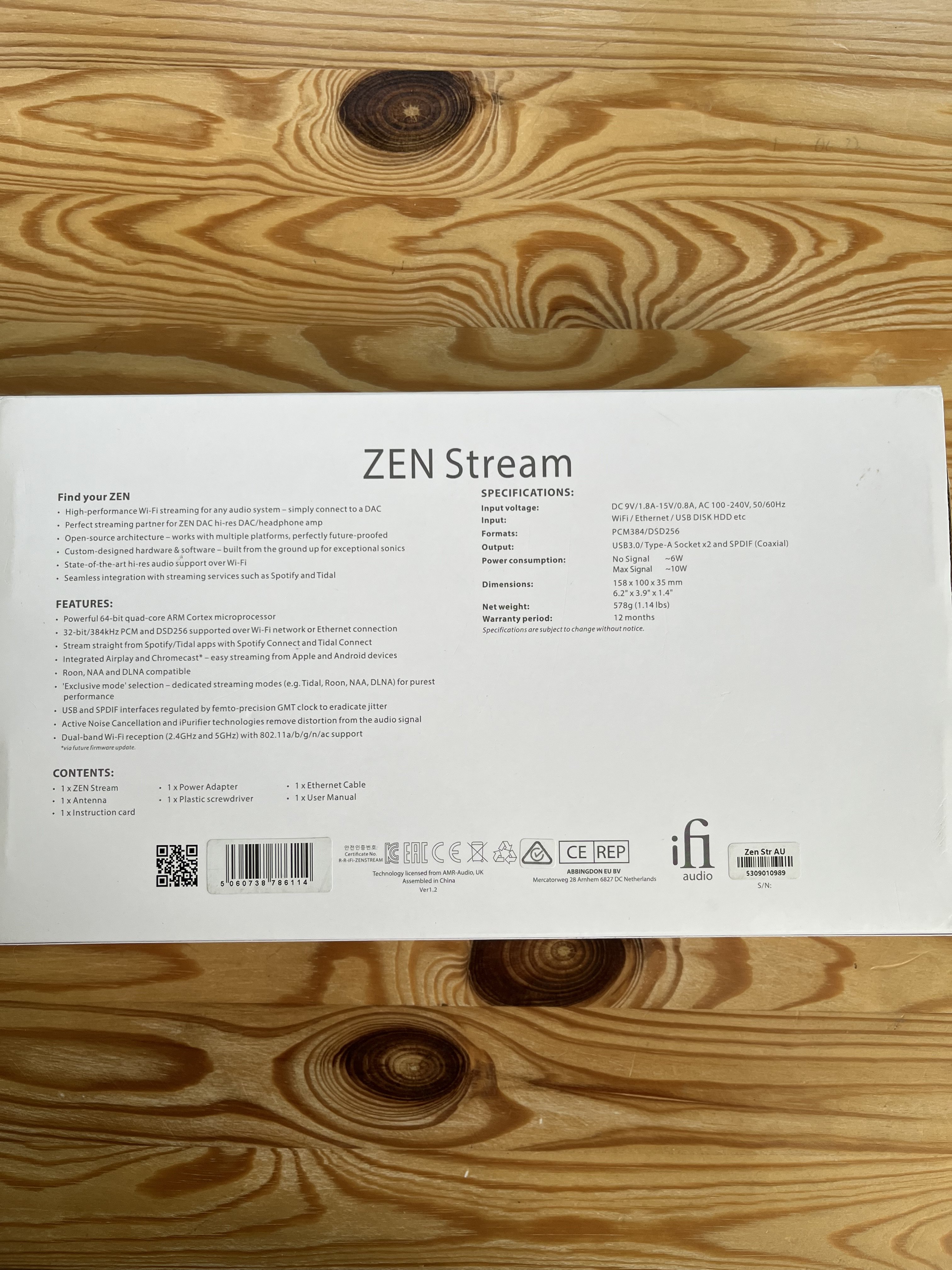 SOLD ELSEWHERE: Ifi Zen Stream streamer |﻿ Stereo, Home Cinema, Headphones Components