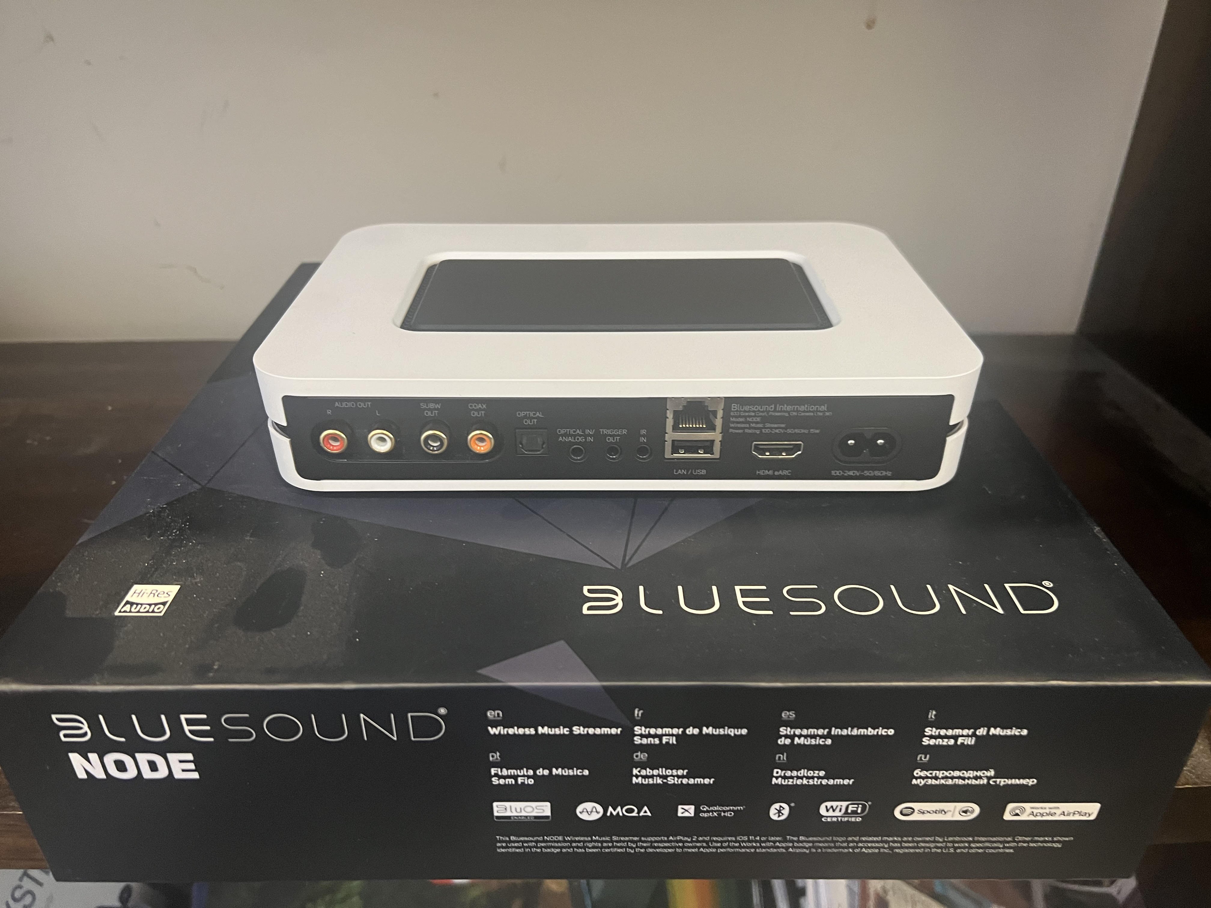 Bluesound Node N130 Streamer white |﻿ Stereo, Home Cinema, Headphones ...
