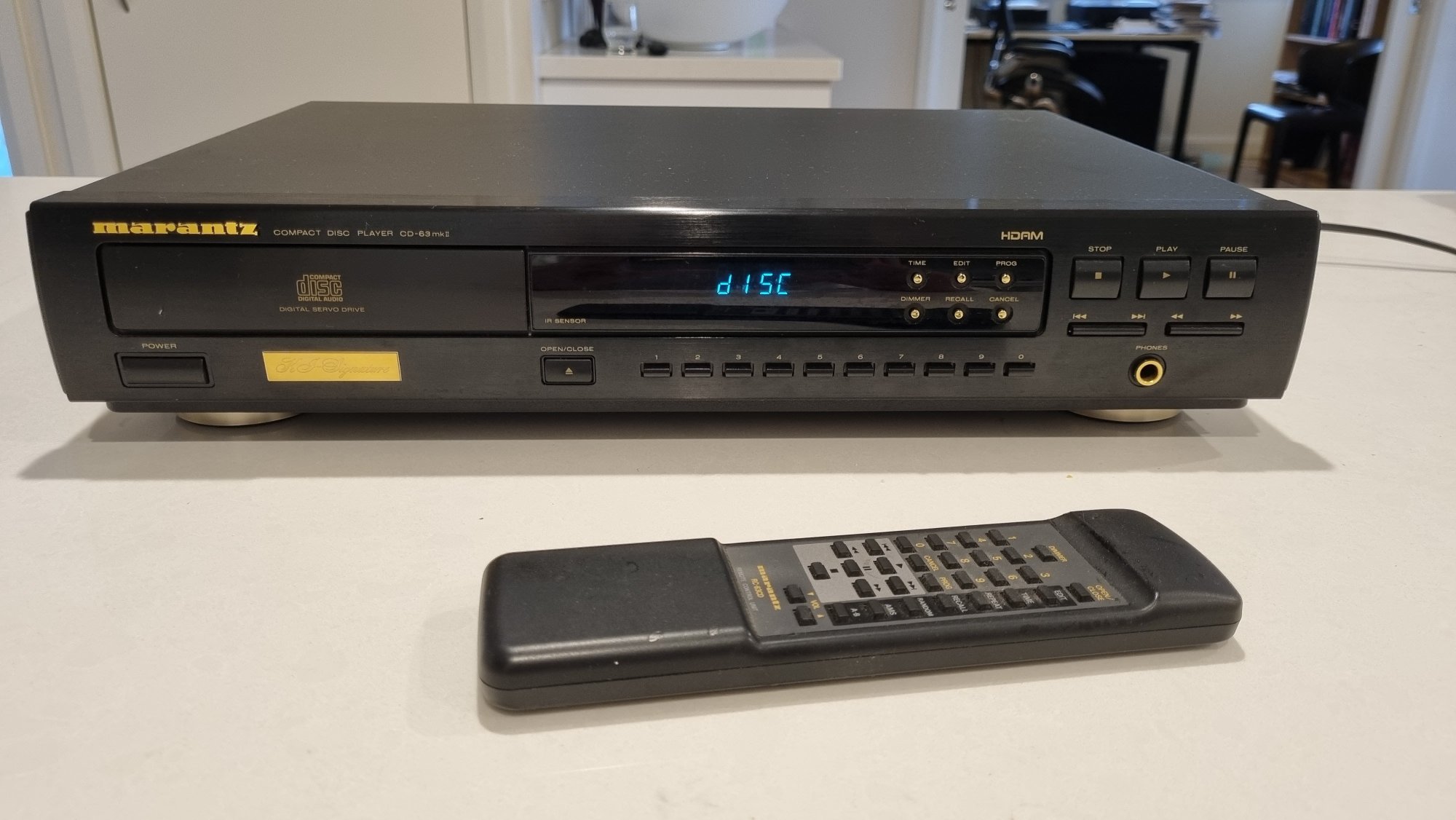 Marantz CD63 MkII KI Signature, CD Player - Stereo, Home Cinema ...